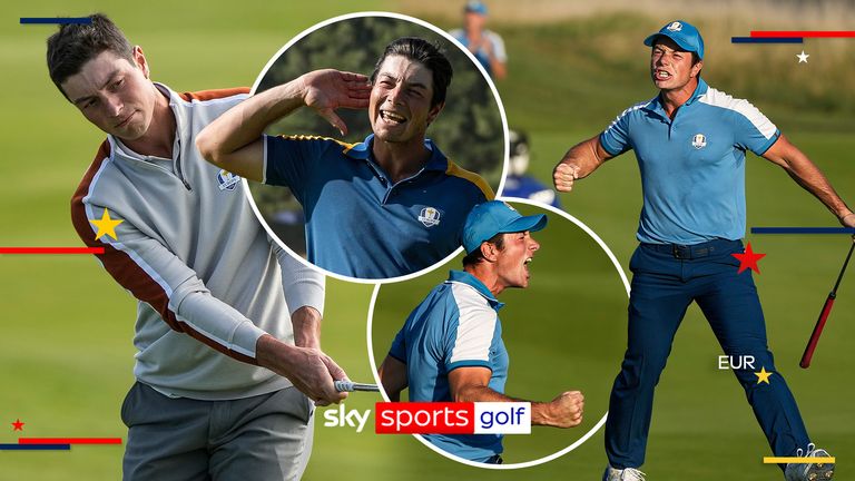 Ryder Cup: Viktor Hovland's best shots | Golf News | Sky Sports