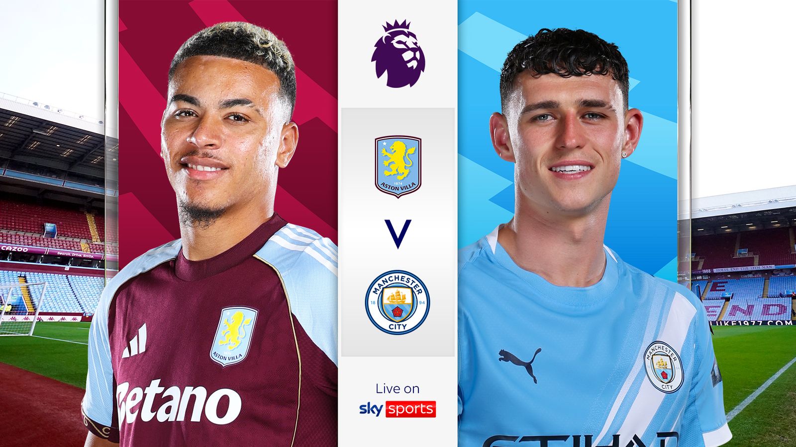 Aston Villa vs Man City LIVE! Premier League match updates, news and ...