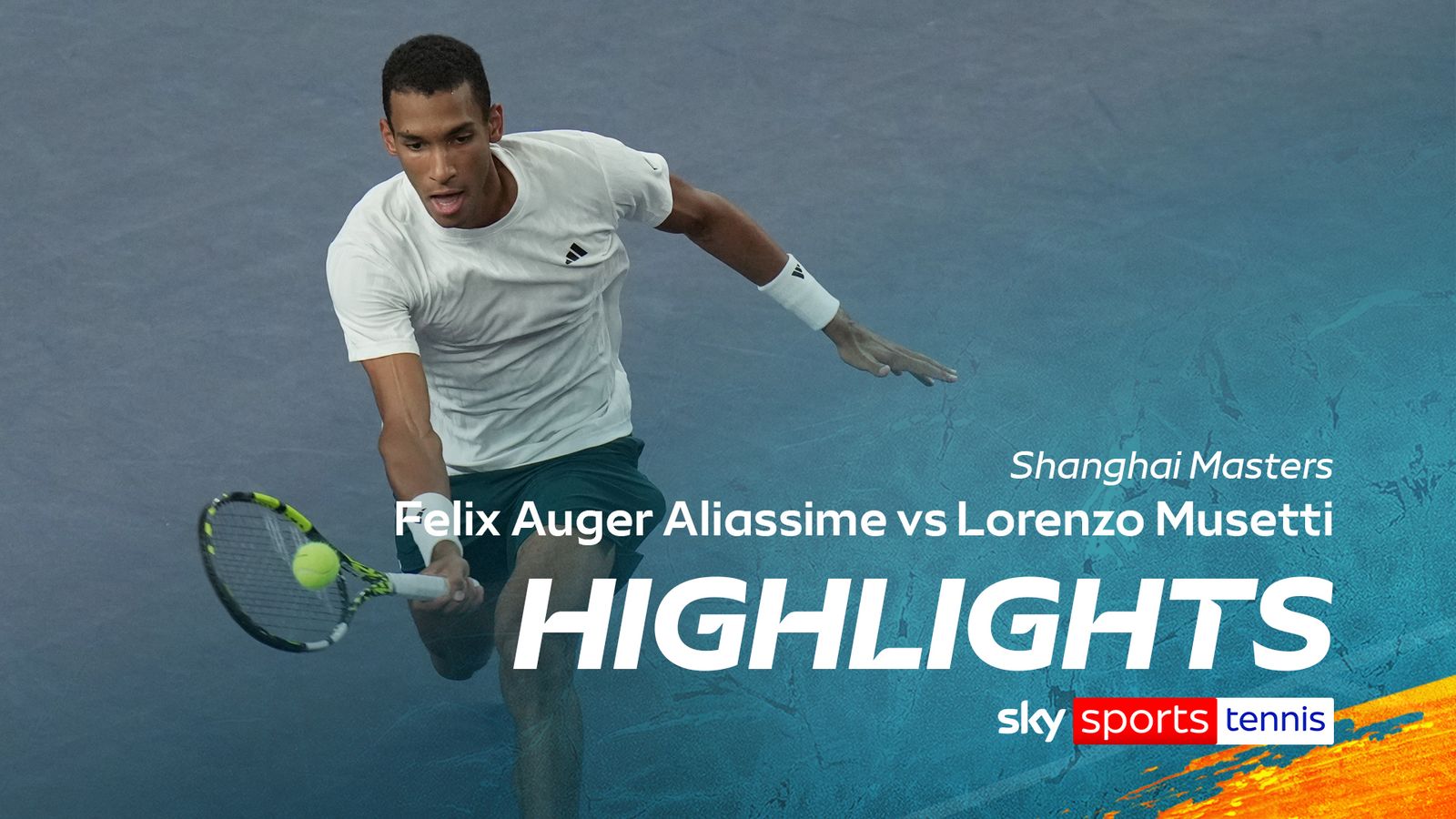 Felix Auger Aliassime vs Lorenzo Musetti | Shanghai Masters highlights | Tennis News | Sky Sports