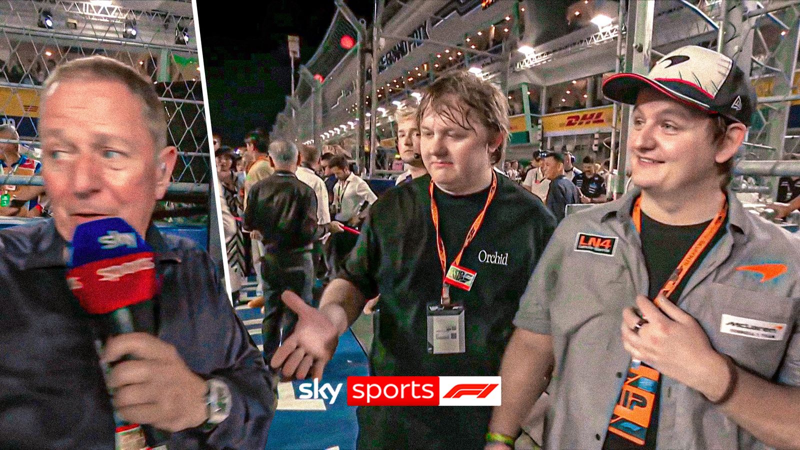 Singapore GP: Martin Brundle mistakes Lewis Capaldi brother for him ...