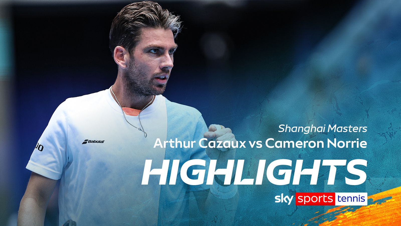 Cameron Norrie vs Arthur Cazaux | Shanghai Masters highlights | Tennis ...