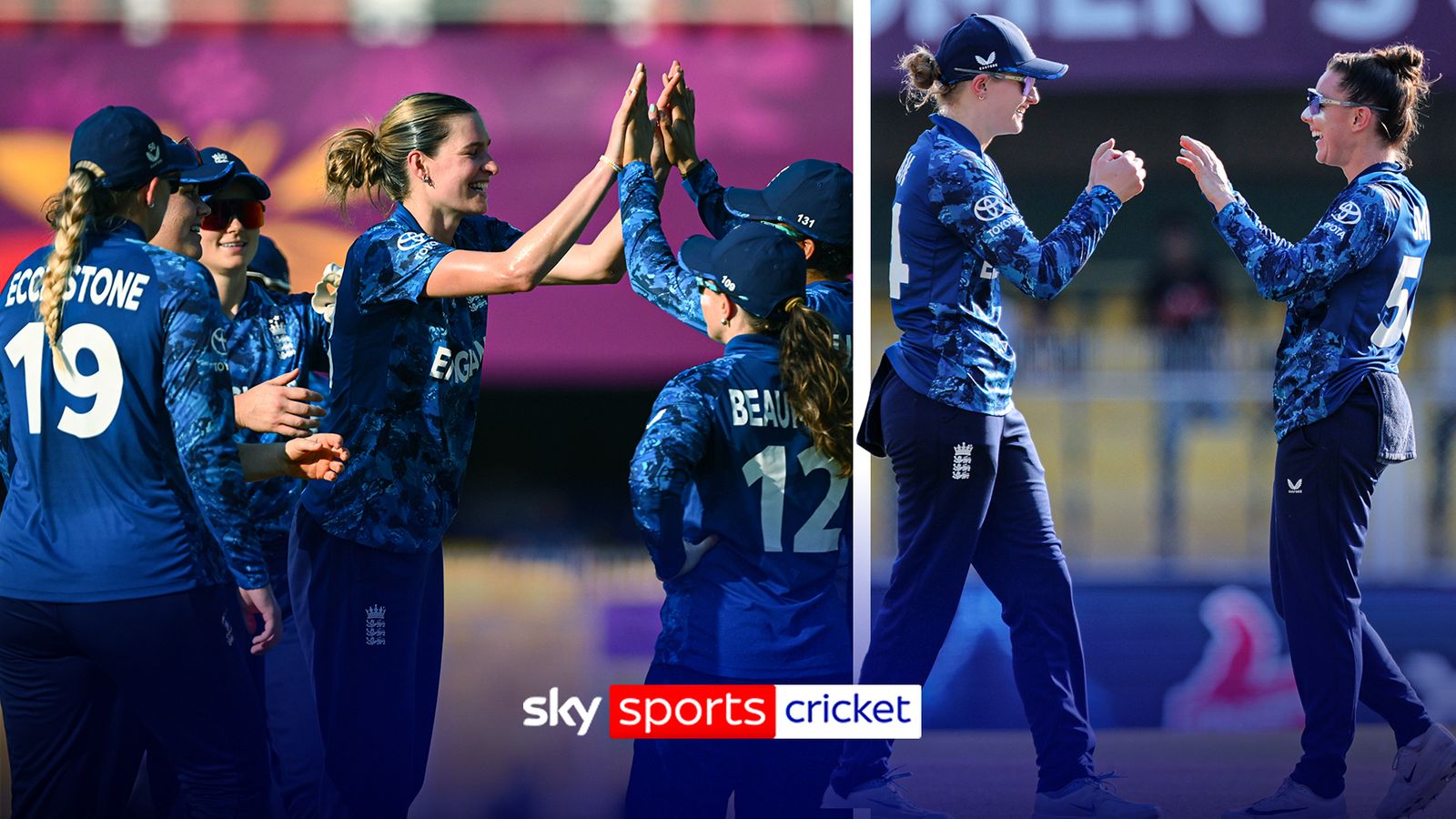 Lauren Bell and Linsey Smith take two wickets in five balls against ...