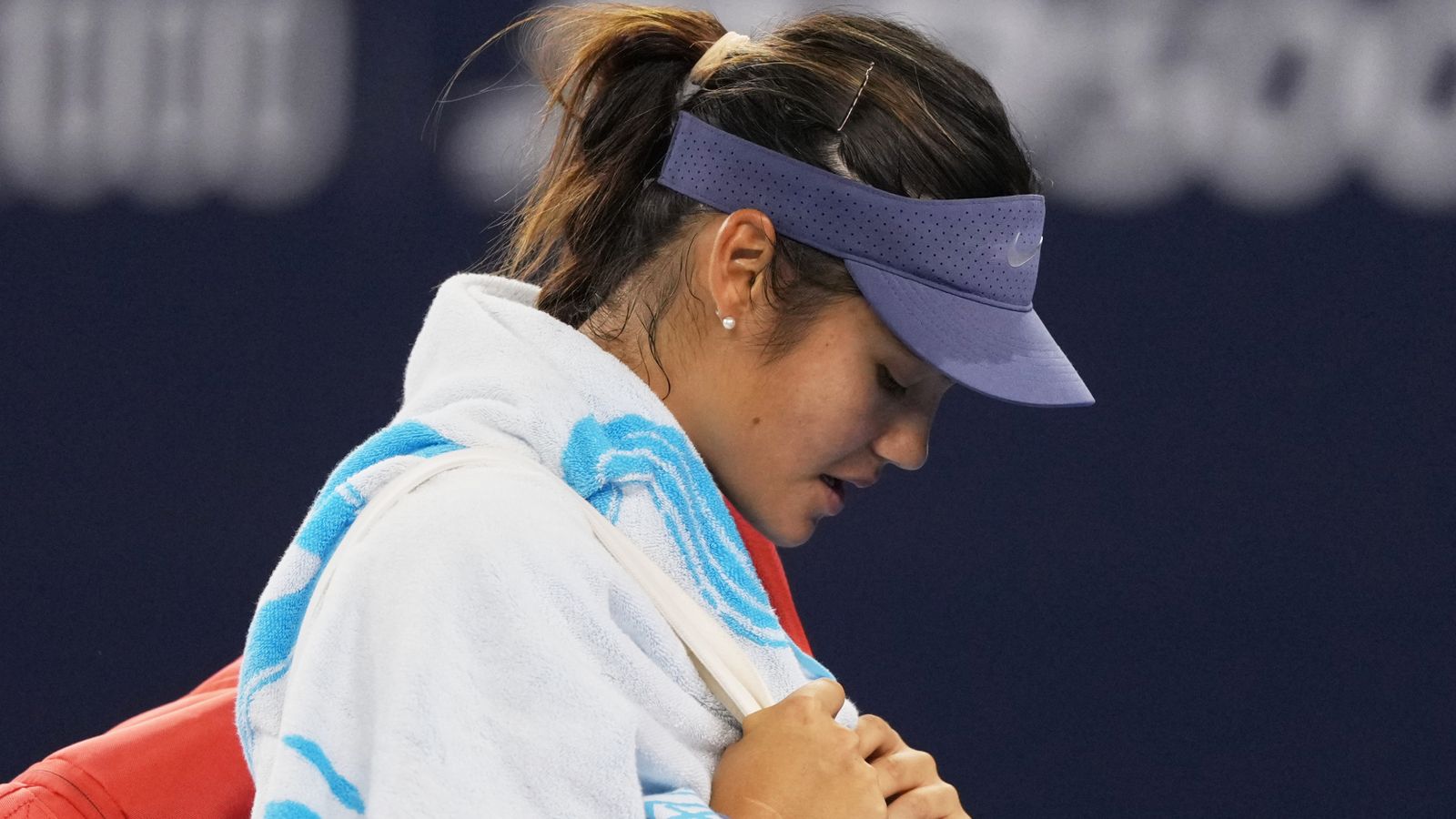 Emma Raducanu: British No 1 retires during first round of Wuhan Open ...