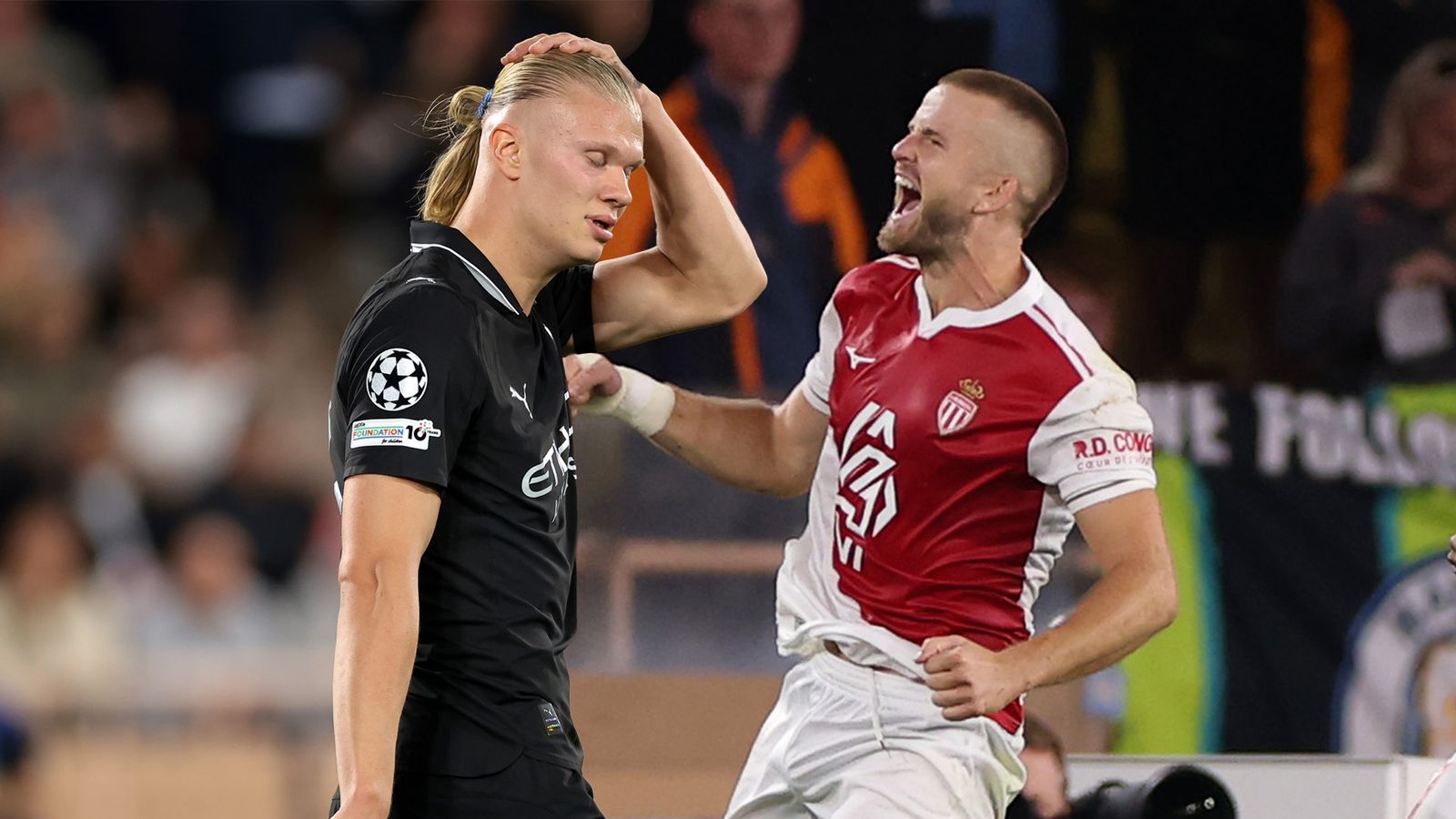 Monaco 2-2 Man City: Eric Dier punishes wasteful City as Erling Haaland ...