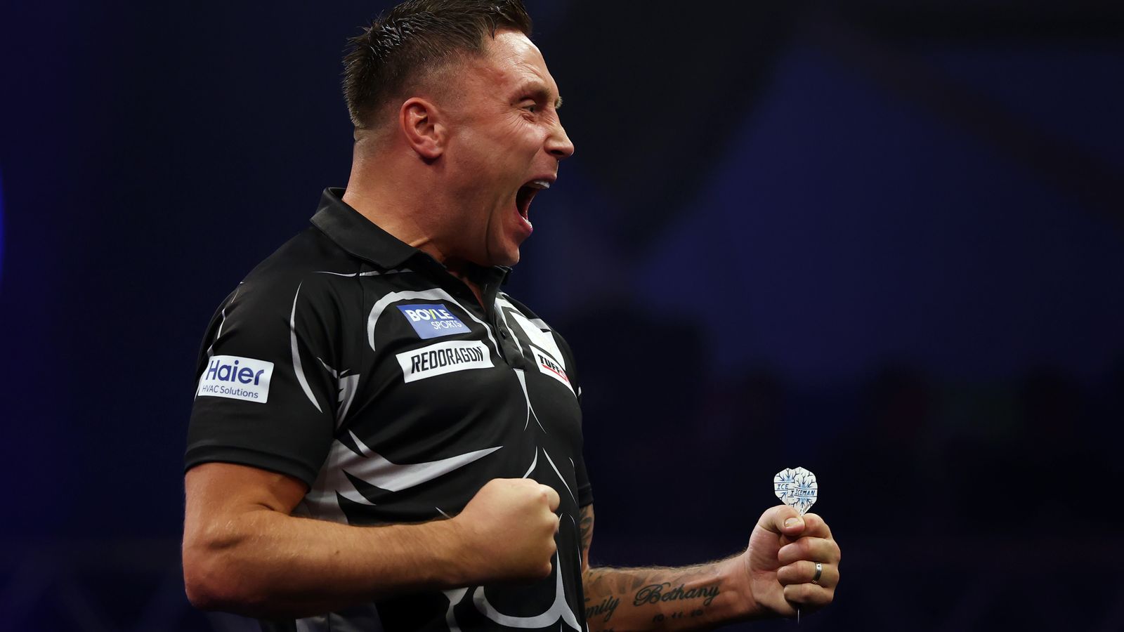 German Darts Championship: Gerwyn Price, Nathan Aspinall through to ...