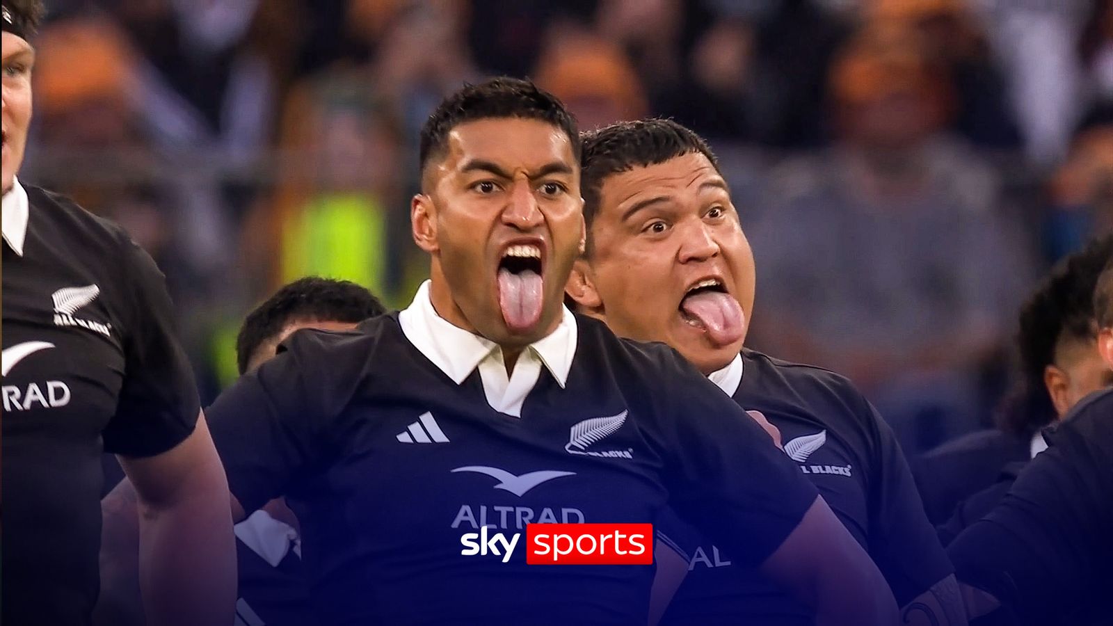 A FEARSOME Haka in Perth | 'The All Blacks throw down the challenge!' | Rugby Union News | Sky ...