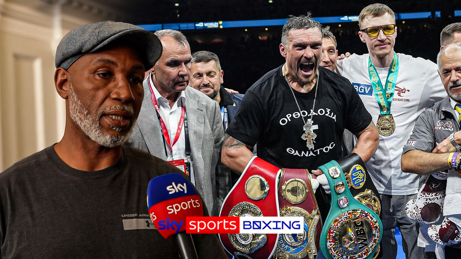 Lennox Lewis believes Oleksandr Usyk can help younger boxers when he ...