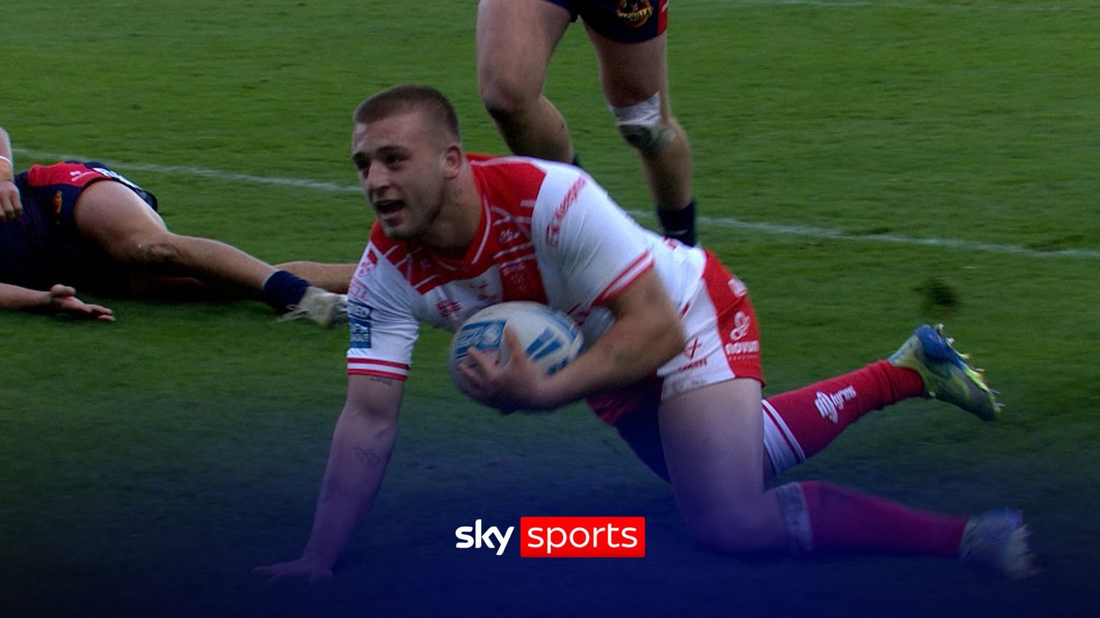 Hull KR vs St Helens: Mikey Lewis scores opening try | Rugby League ...
