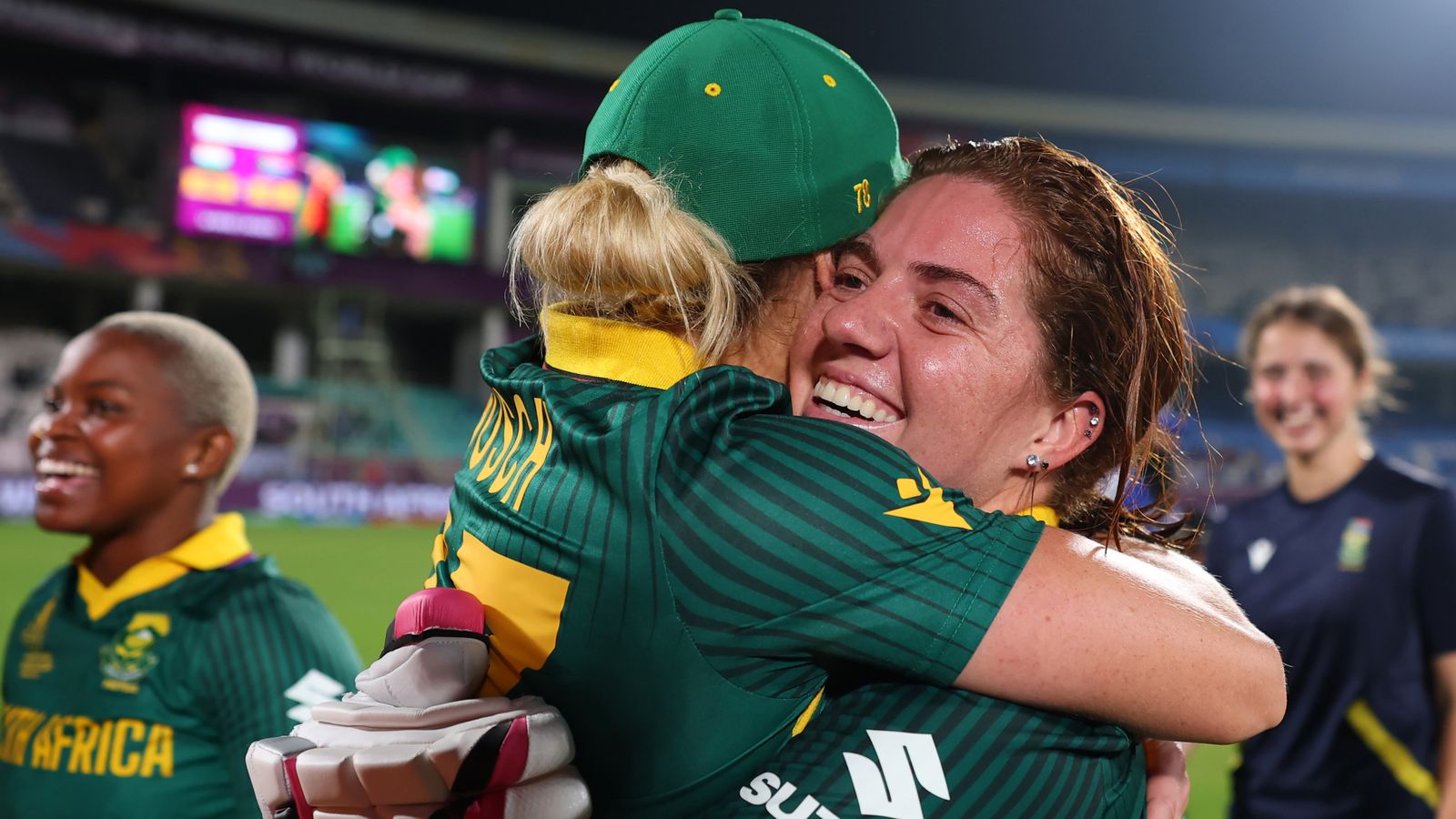 Women's Cricket World Cup: Nadine de Klerk hits 84 not out off 54 balls ...