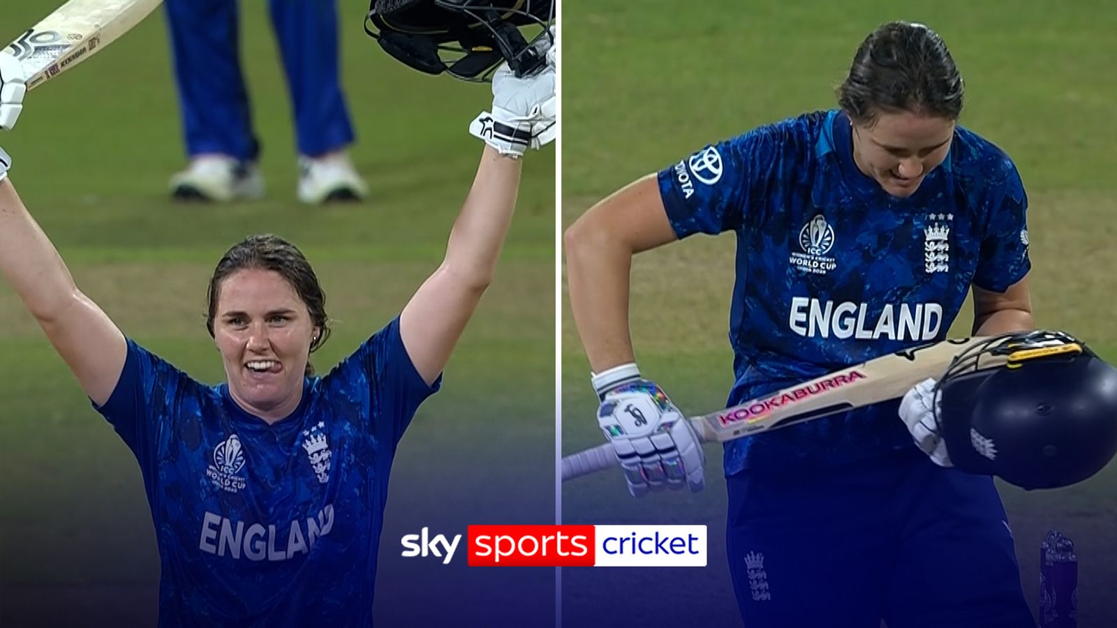 England vs Sri Lanka: Nat Sciver-Brunt hits huge six to reach World Cup ...