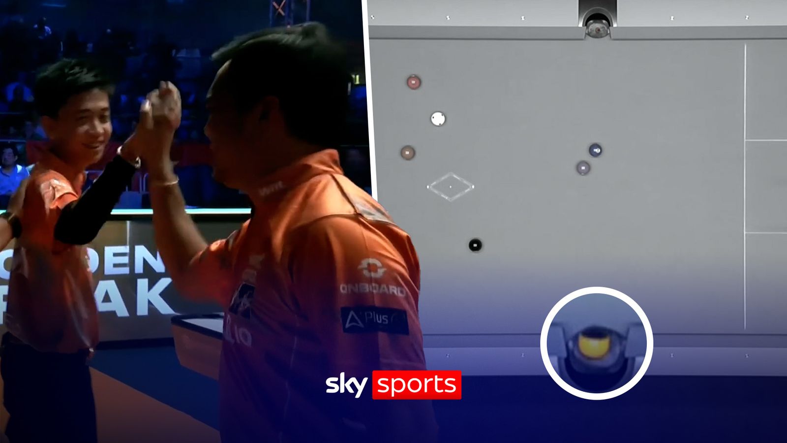 AJ Manas stuns Team Rest of the World with a Golden Break for Team Asia ...