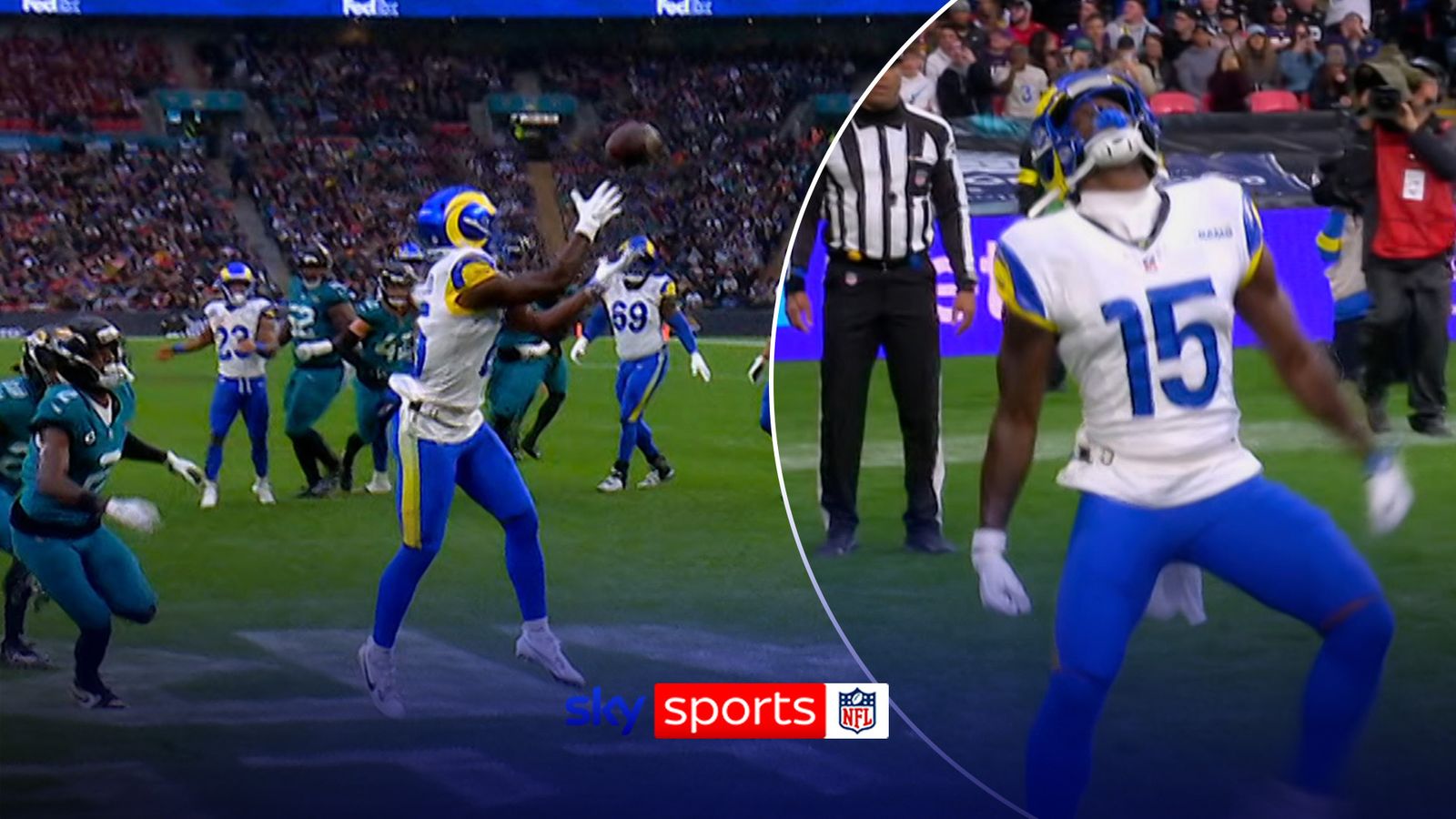 NFL London: Davante Adams stars as Los Angeles Rams punish Jacksonville ...