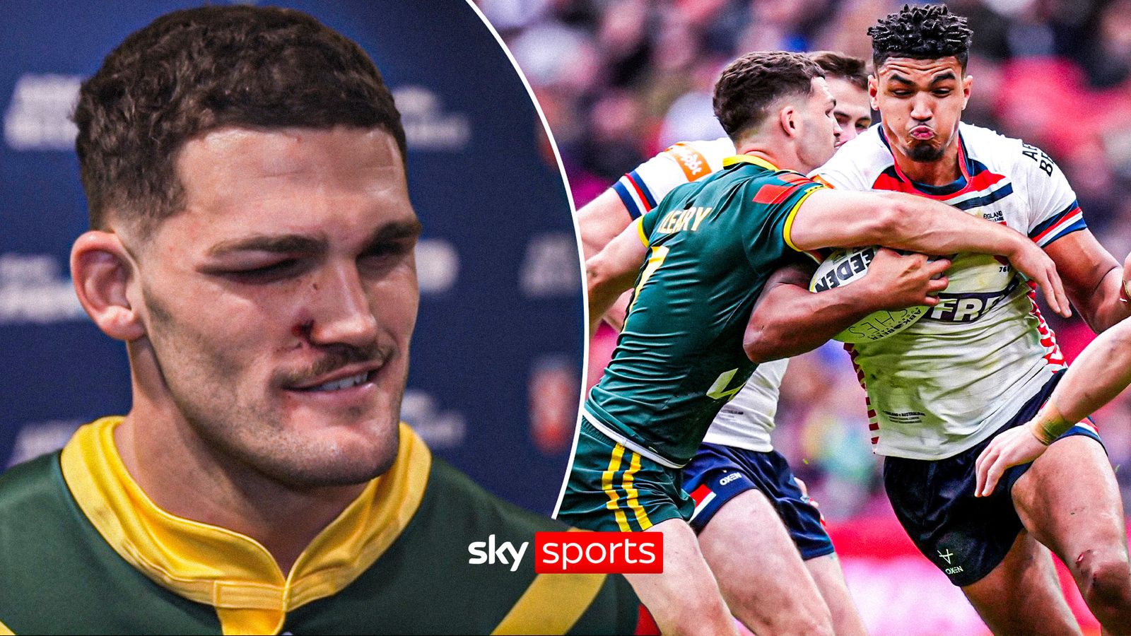 Rugby League Ashes: Nathan Cleary reacts to 1-0 lead in RL Ashes series ...