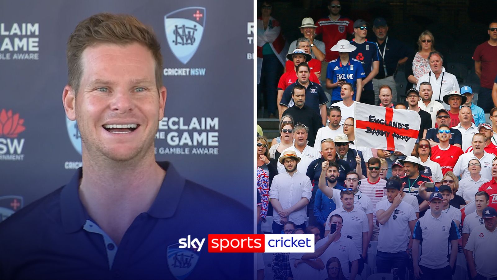 The Ashes: Smith relishing 'Barmy Army' banter | Cricket News | Sky Sports