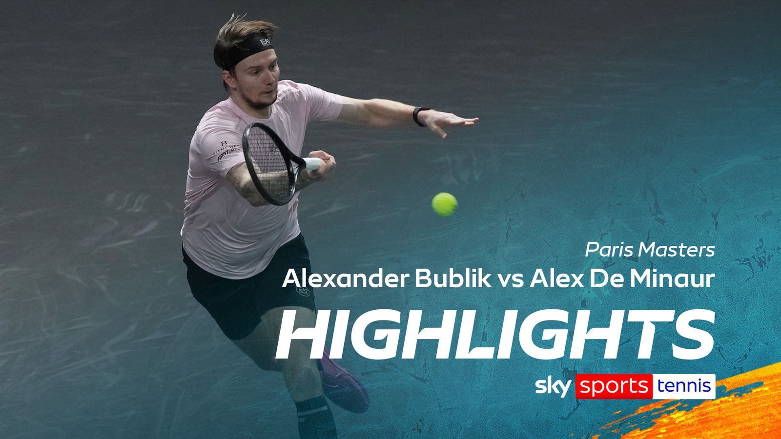 Alexander Bublik vs Alex De Minaur | Paris Masters highlights | Tennis ...