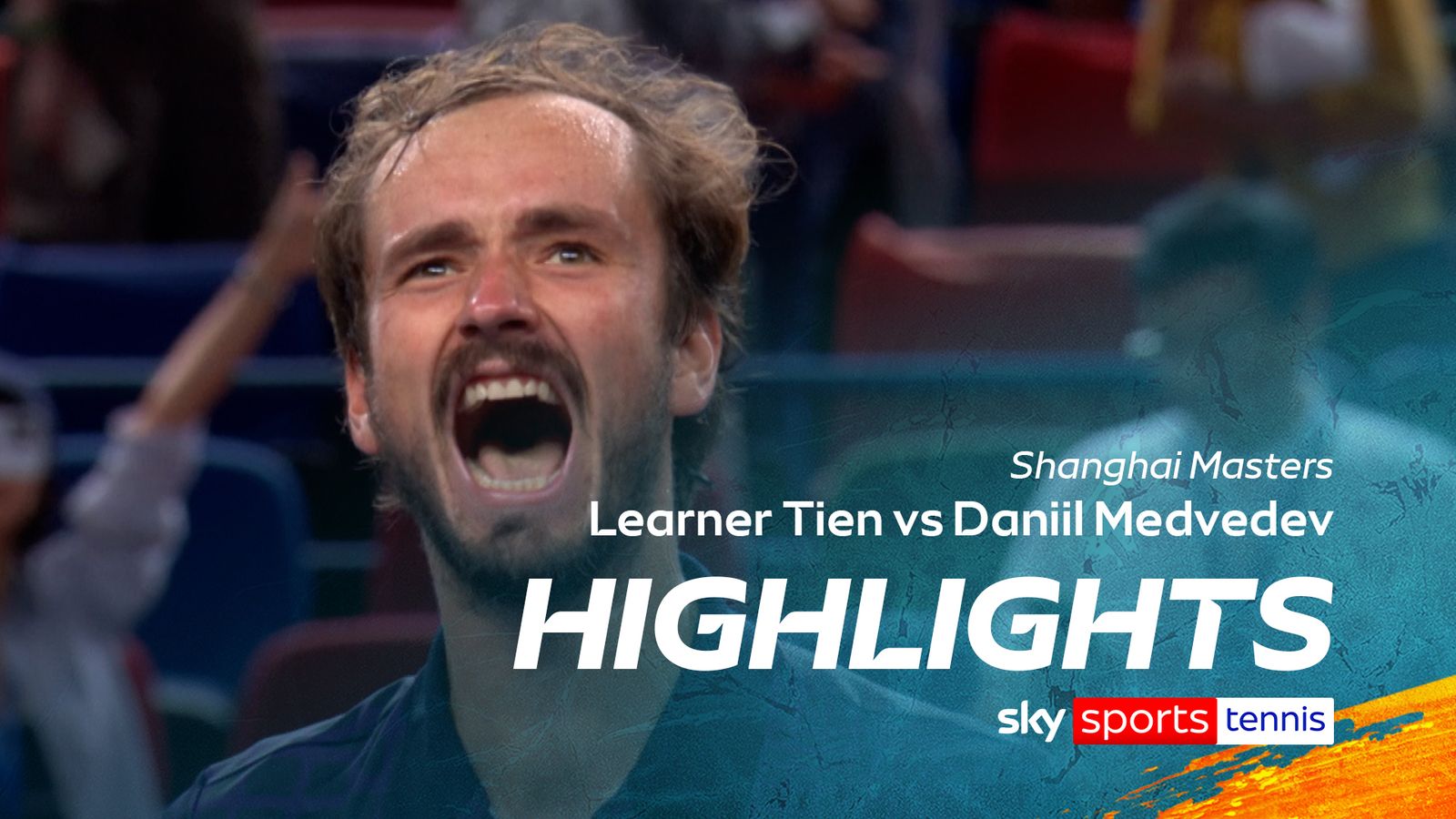 Learner Tien vs Daniil Medvedev | Shanghai Masters highlights | Tennis ...