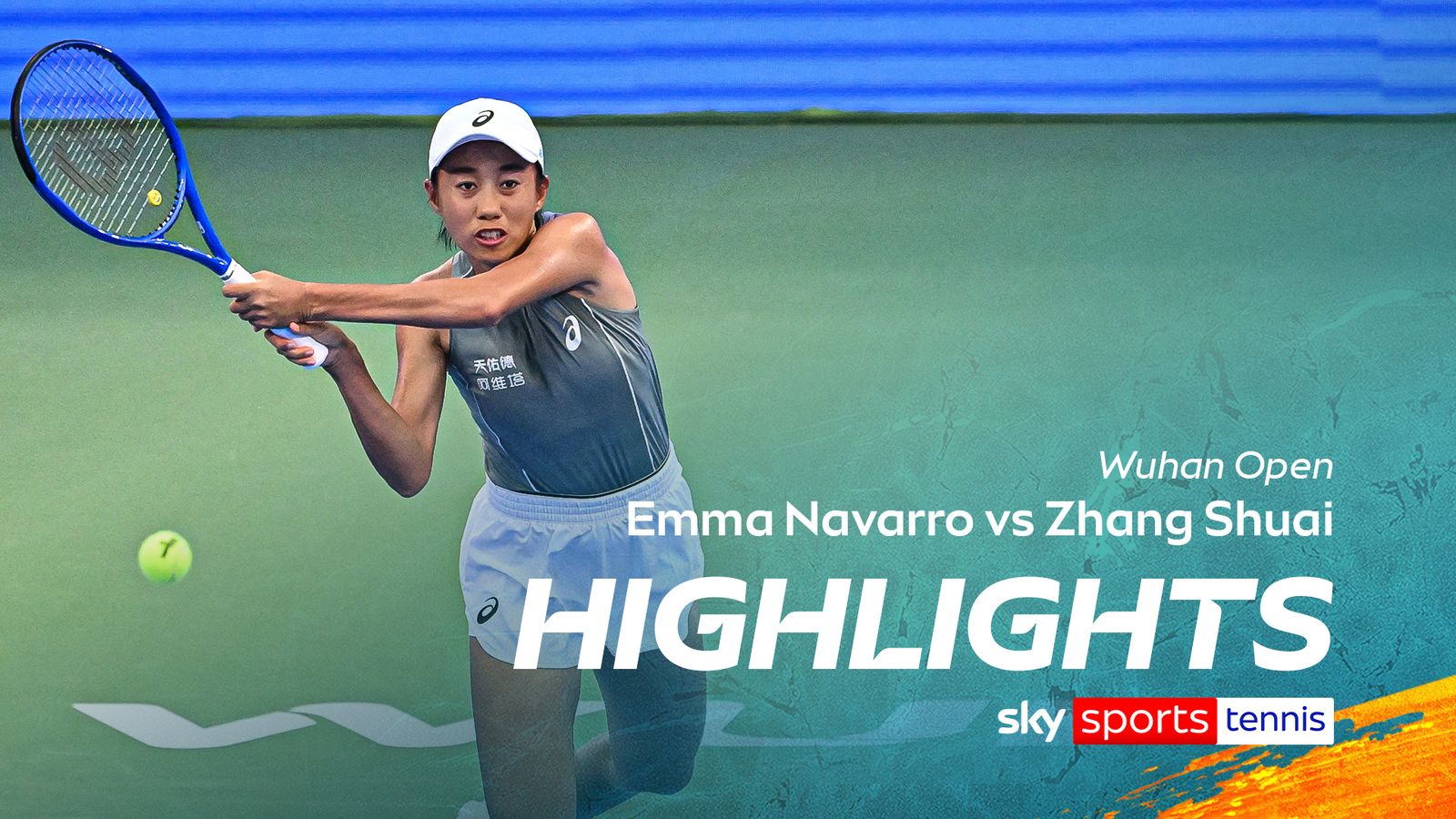 Emma Navarro vs Zhang Shuai | Wuhan Open highlights | Tennis News | Sky Sports