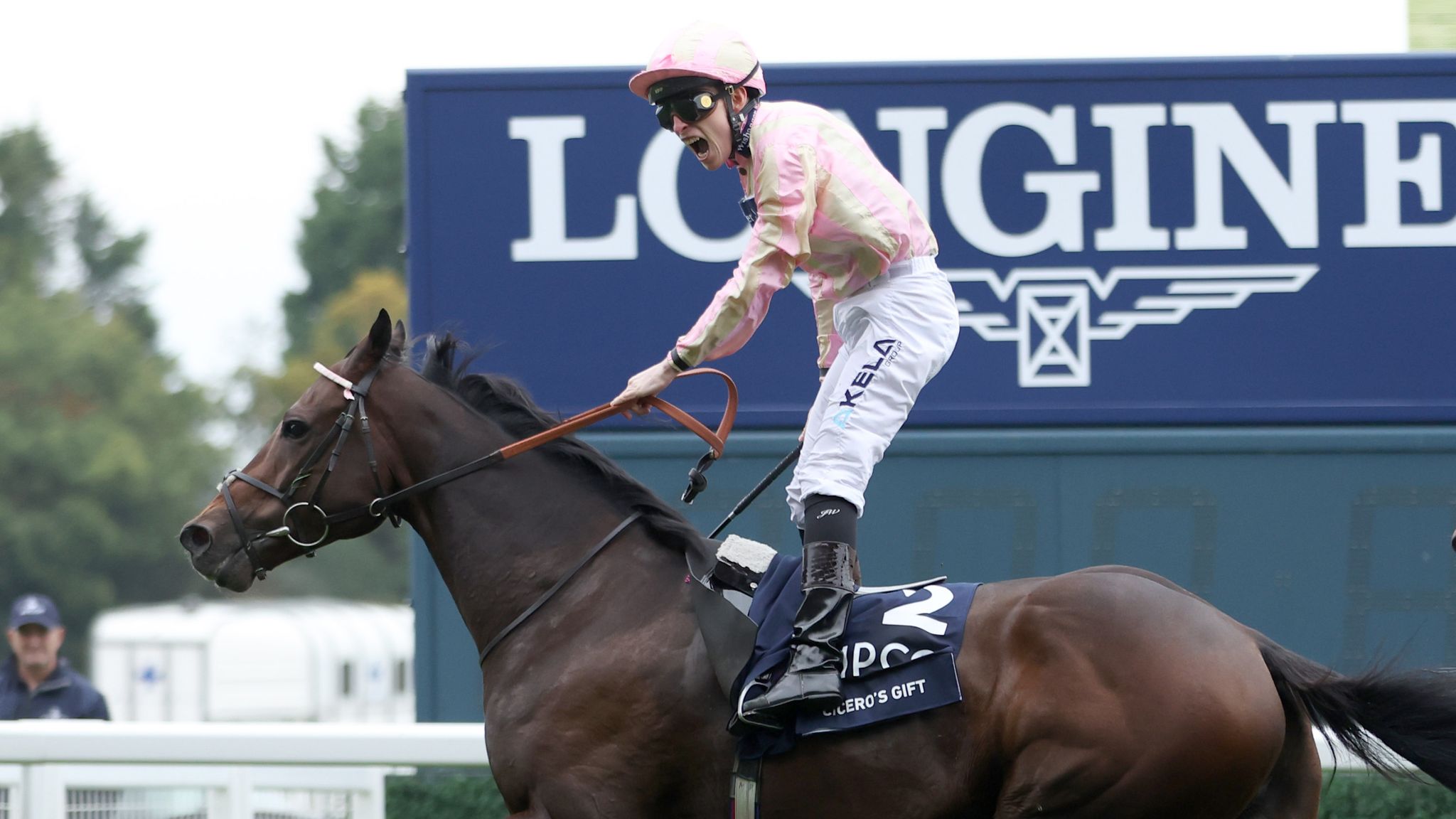 British Champions Day: Charlie Hills' Cicero's Gift stuns Queen ...