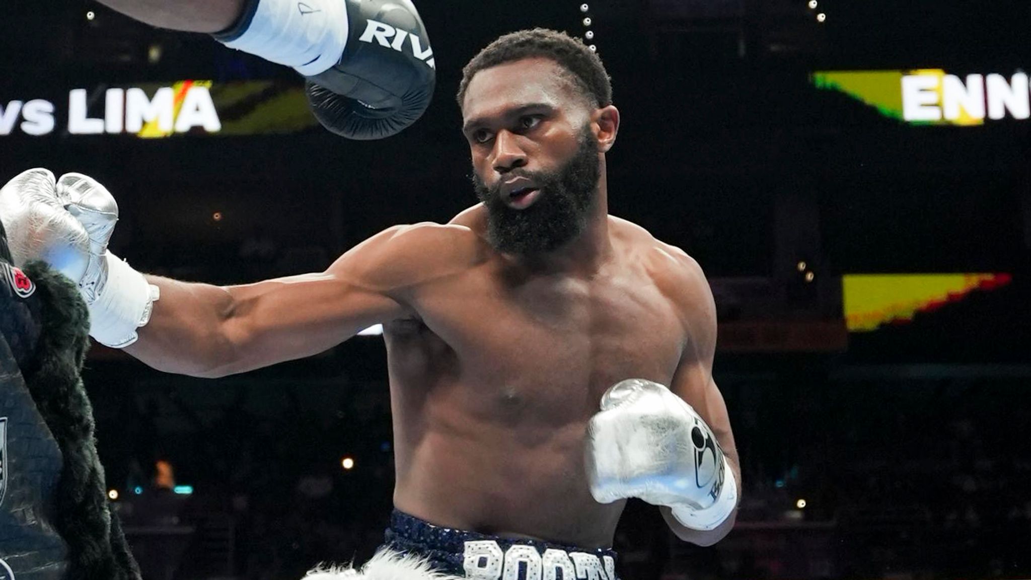 Jaron Ennis destroys Uisma Lima inside two minutes to win WBA interim ...