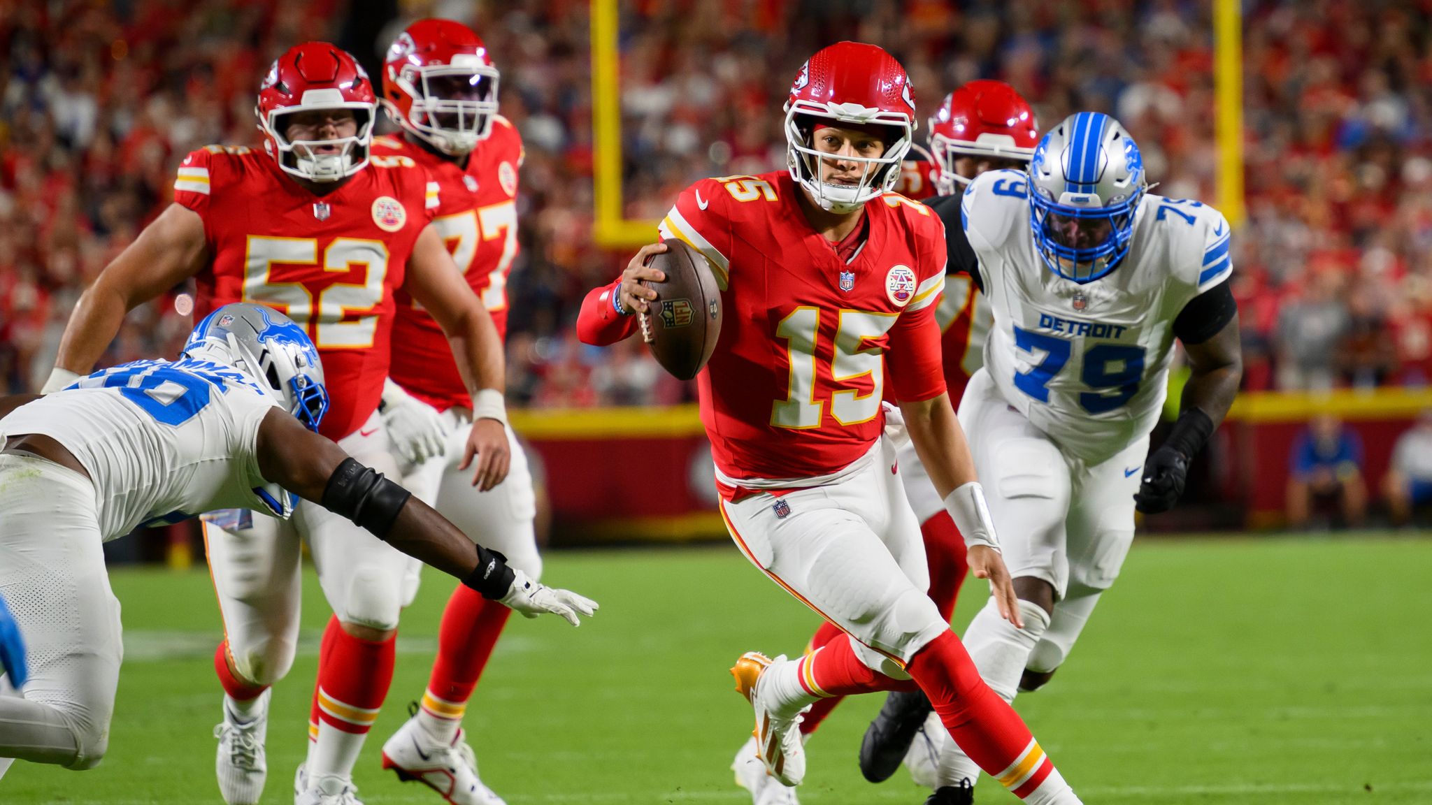 Kansas City Chiefs 30-17 Detroit Lions: Patrick Mahomes leads side to ...