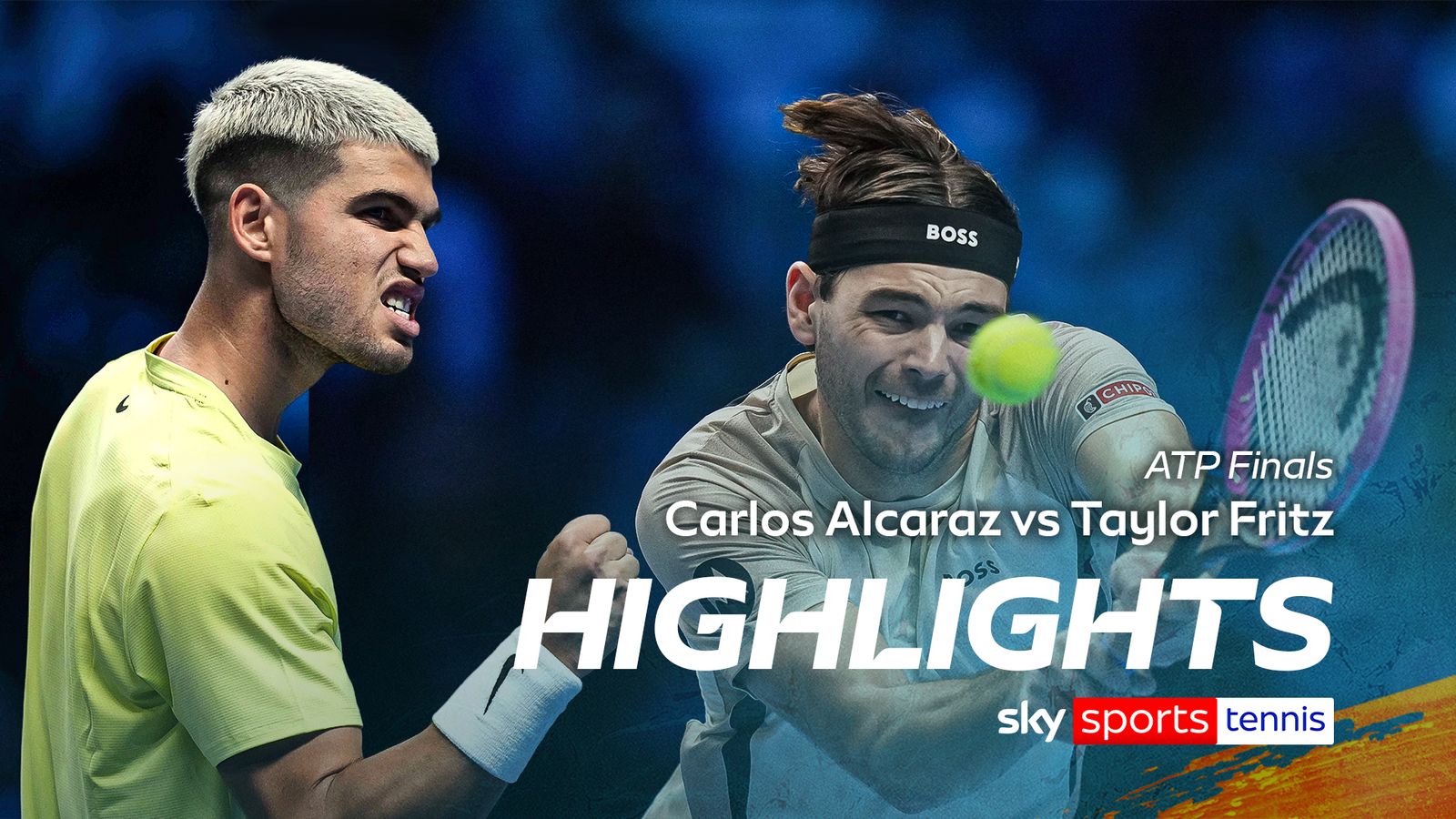Carlos Alcaraz vs Taylor Fritz | ATP Finals highlights | Tennis News ...