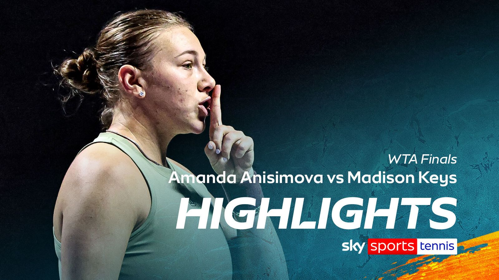 Amanda Anisimova vs Madison Keys | WTA Finals highlights | Tennis News ...