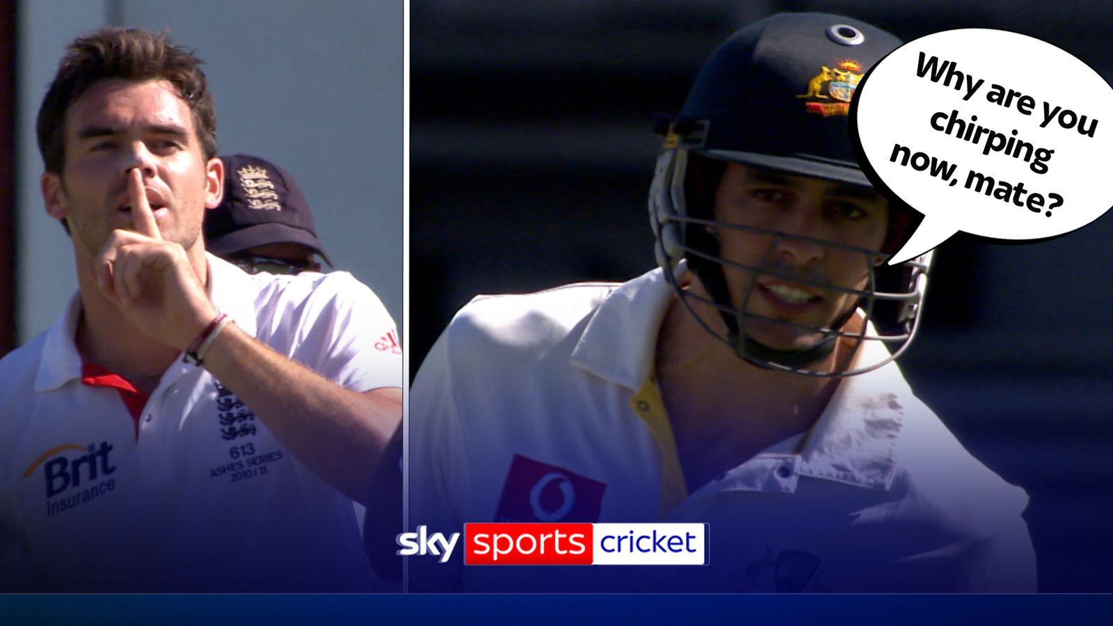 The Ashes: Jimmy Anderson's perfect response to Mitchell Johnson ...
