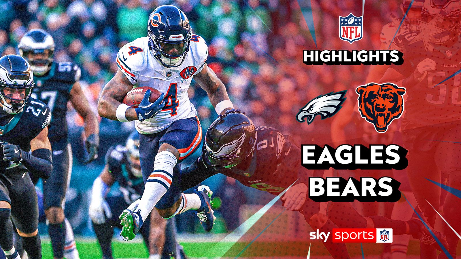 Chicago Bears @ Philadelphia Eagles | Week 13 NFL highlights | NFL News ...
