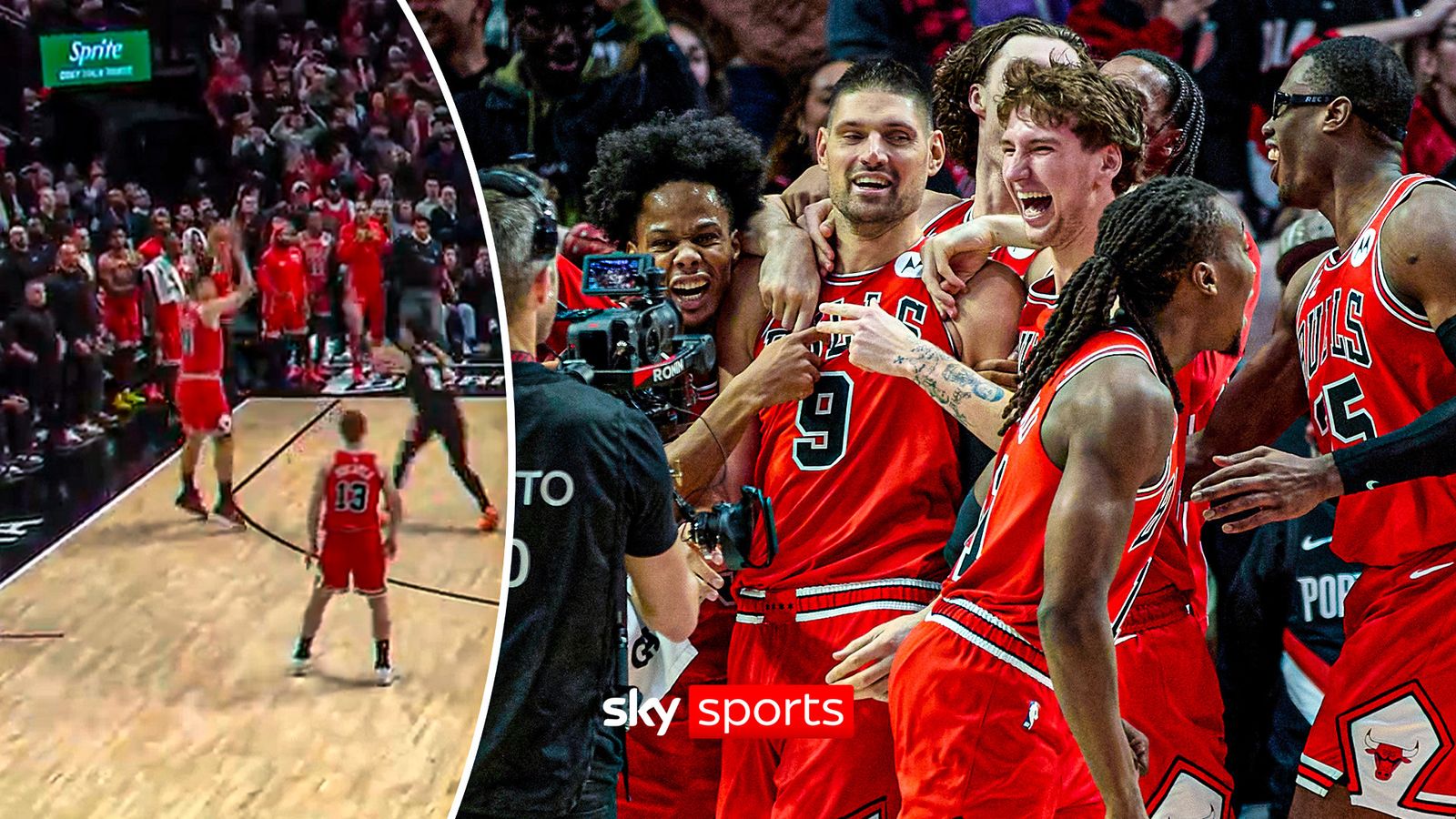 Nikola Vucevic hits three-point shot as Bulls snatch win in Portland ...