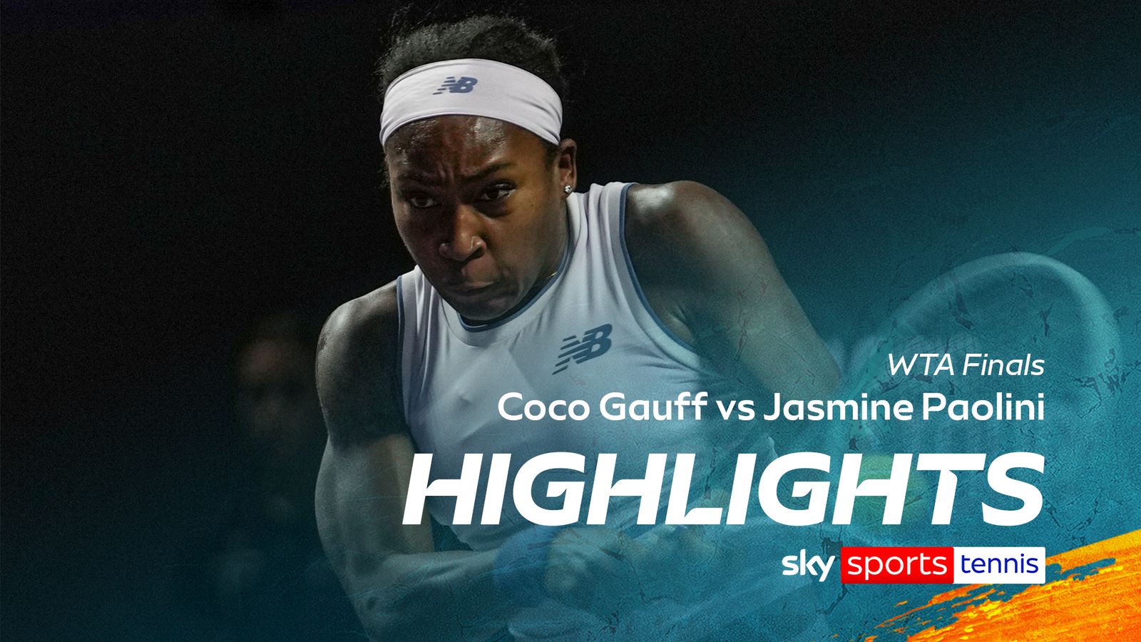 Coco Gauff vs Jasmine Paolini | WTA Finals highlights | Tennis News | Sky Sports