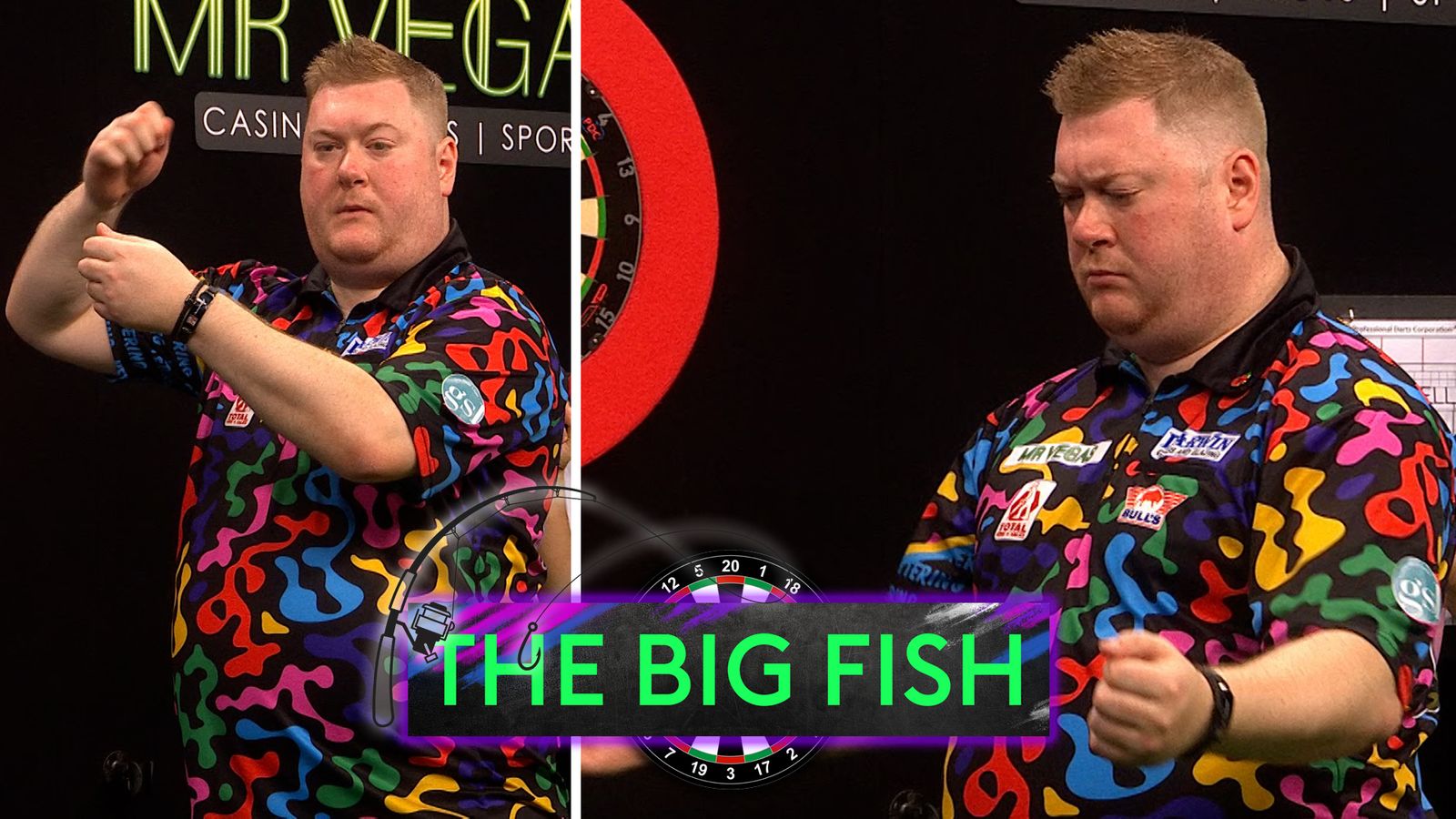 Grand Slam of Darts: Ricky Evans reels in Big Fish | Darts News | Sky ...