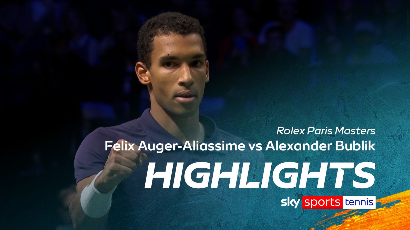 Felix Auger-Aliassime vs Alexander Bublik | Paris Masters highlights ...