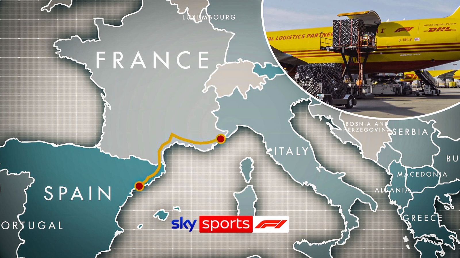 F1 behind the scenes: DHL reveal the logistics behind moving equipment ...