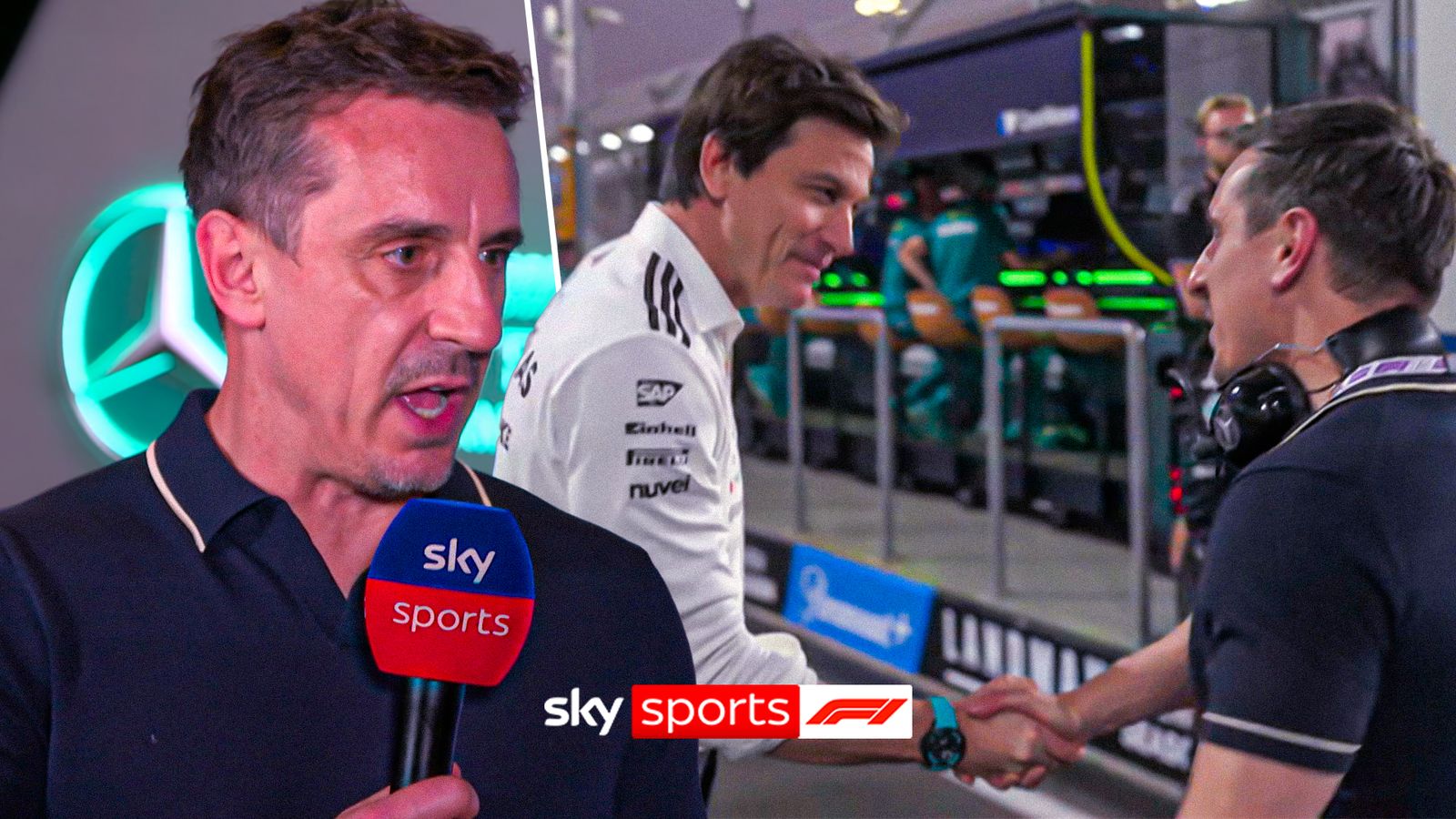 Qatar GP: 'There's no place to hide in F1' | Gary Neville impressed by ...