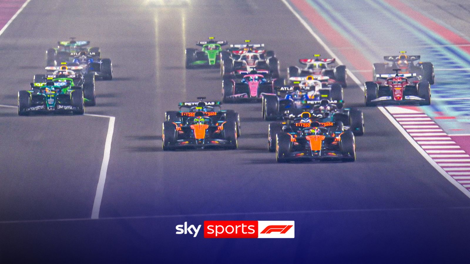 Qatar GP: Oscar Piastri holds lead as Max Verstappen overtakes Lando ...