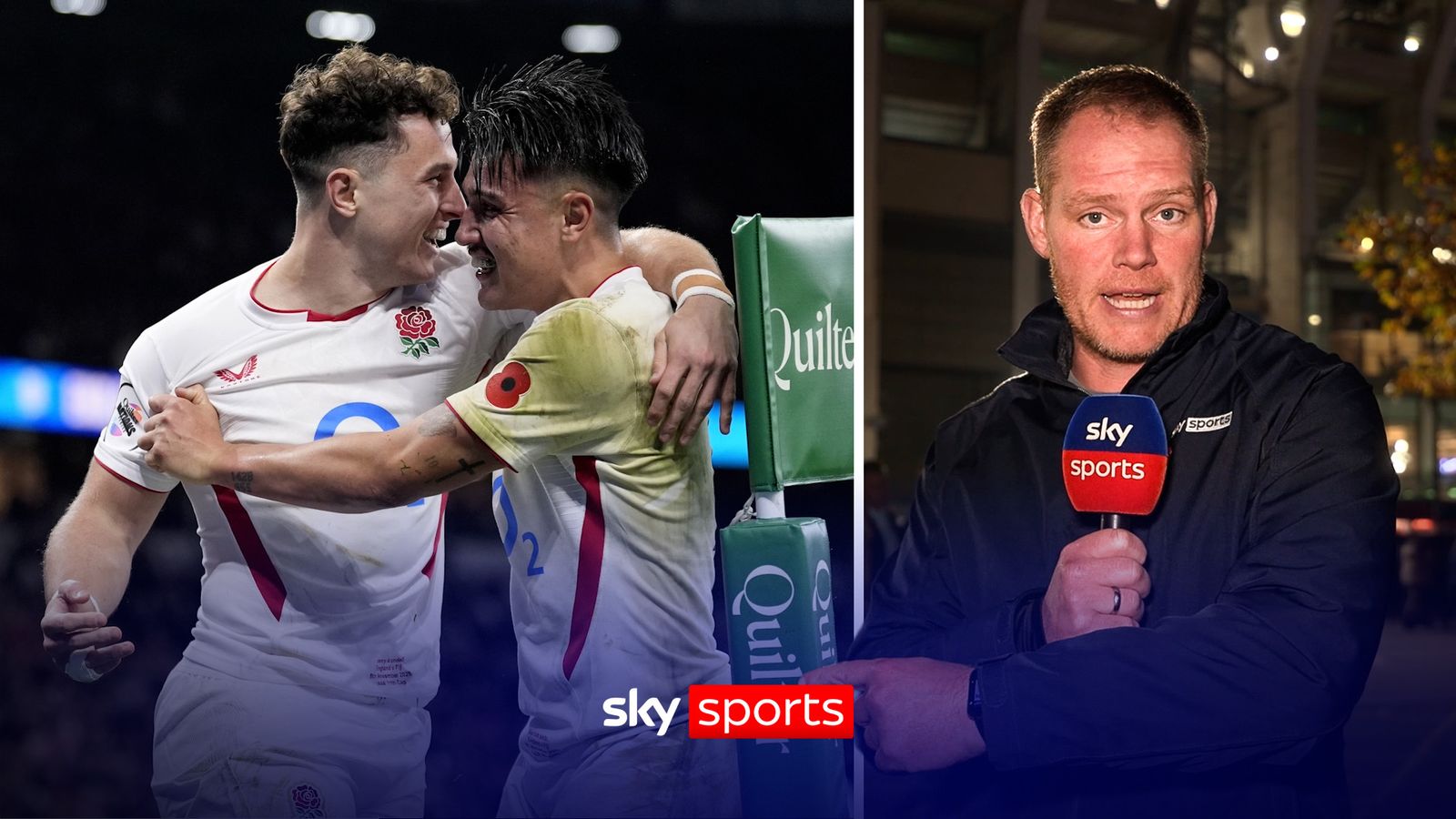 Autumn Nations Series: England's Freddie Steward, Fin Baxter on 'Pom ...