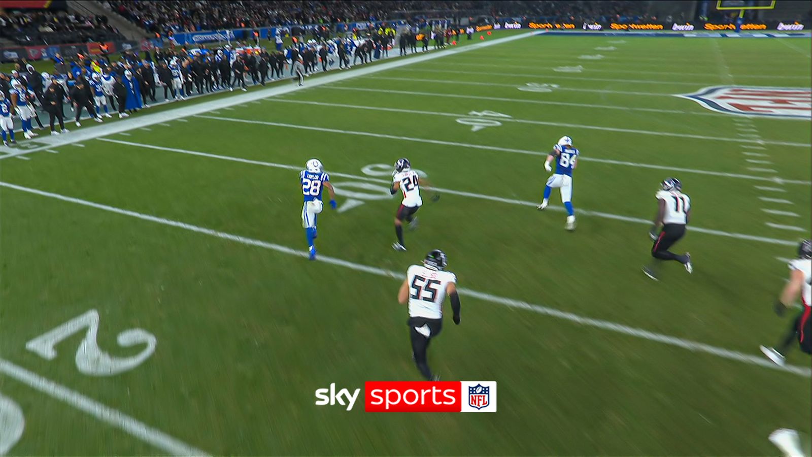 Jonathan Taylor 83 yard TD for Colts in Berlin | NFL News | Sky Sports