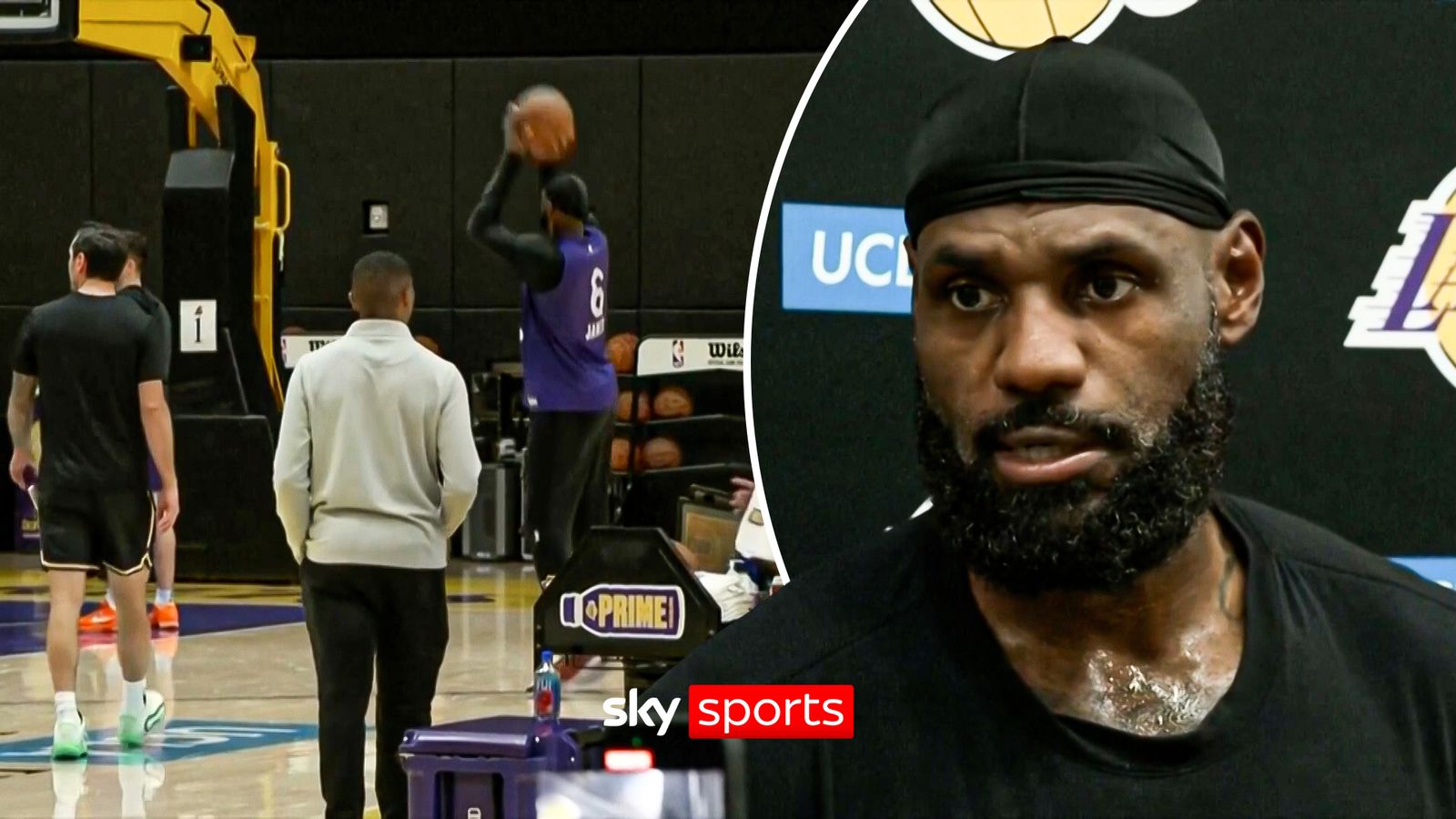 Los Angeles Lakers: LeBron James returns to full practice ahead of ...