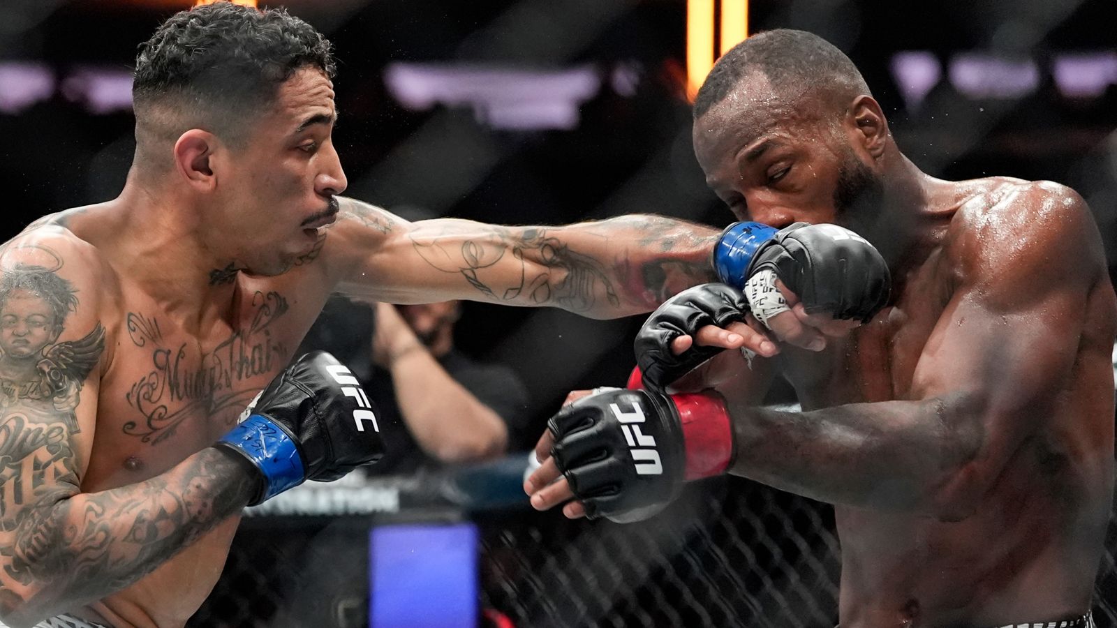 UFC 322: England's Leon Edwards suffers KO defeat on night Islam ...