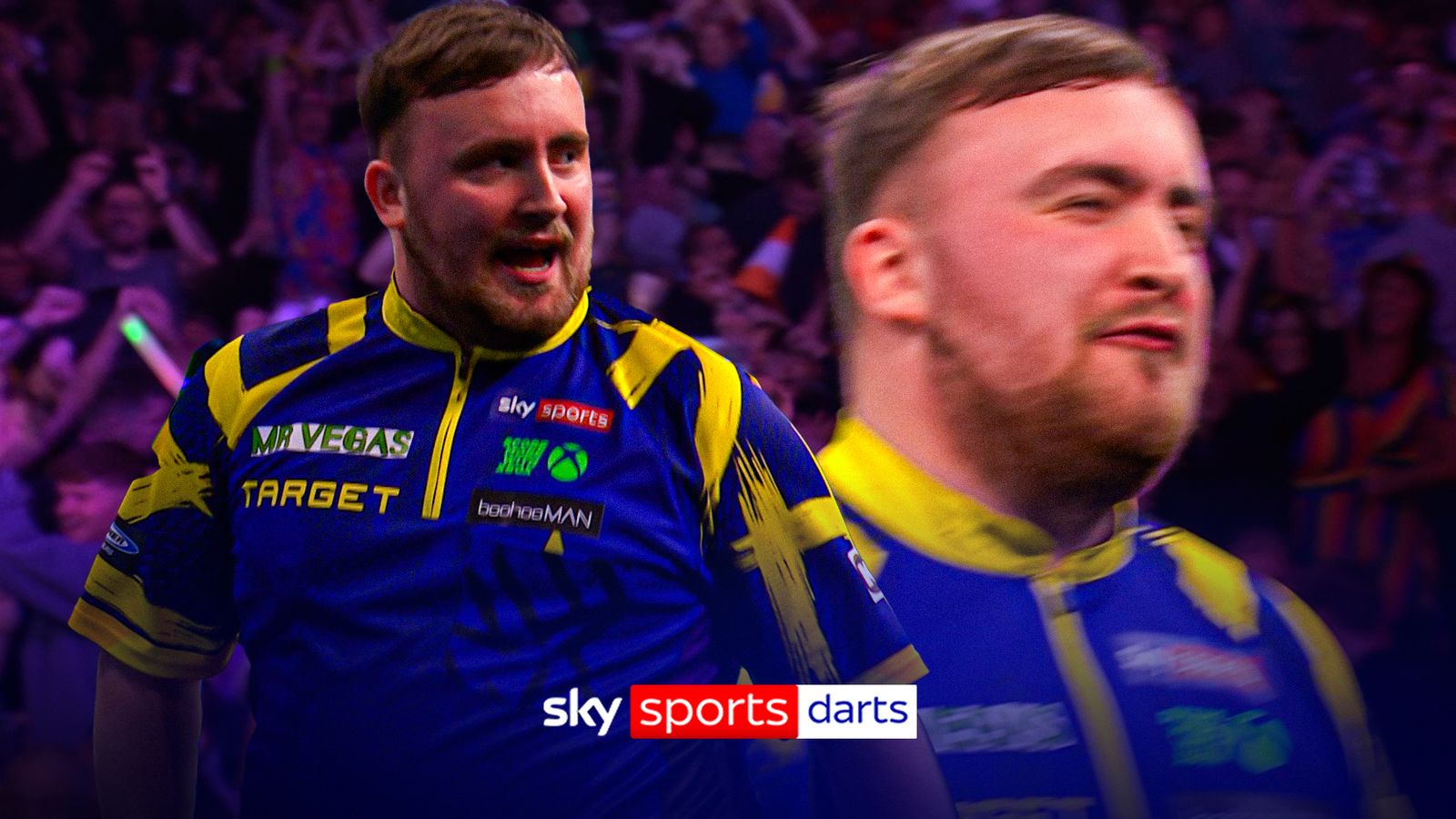 Grand Slam of Darts: Luke Littler battles through to semi-finals with ...