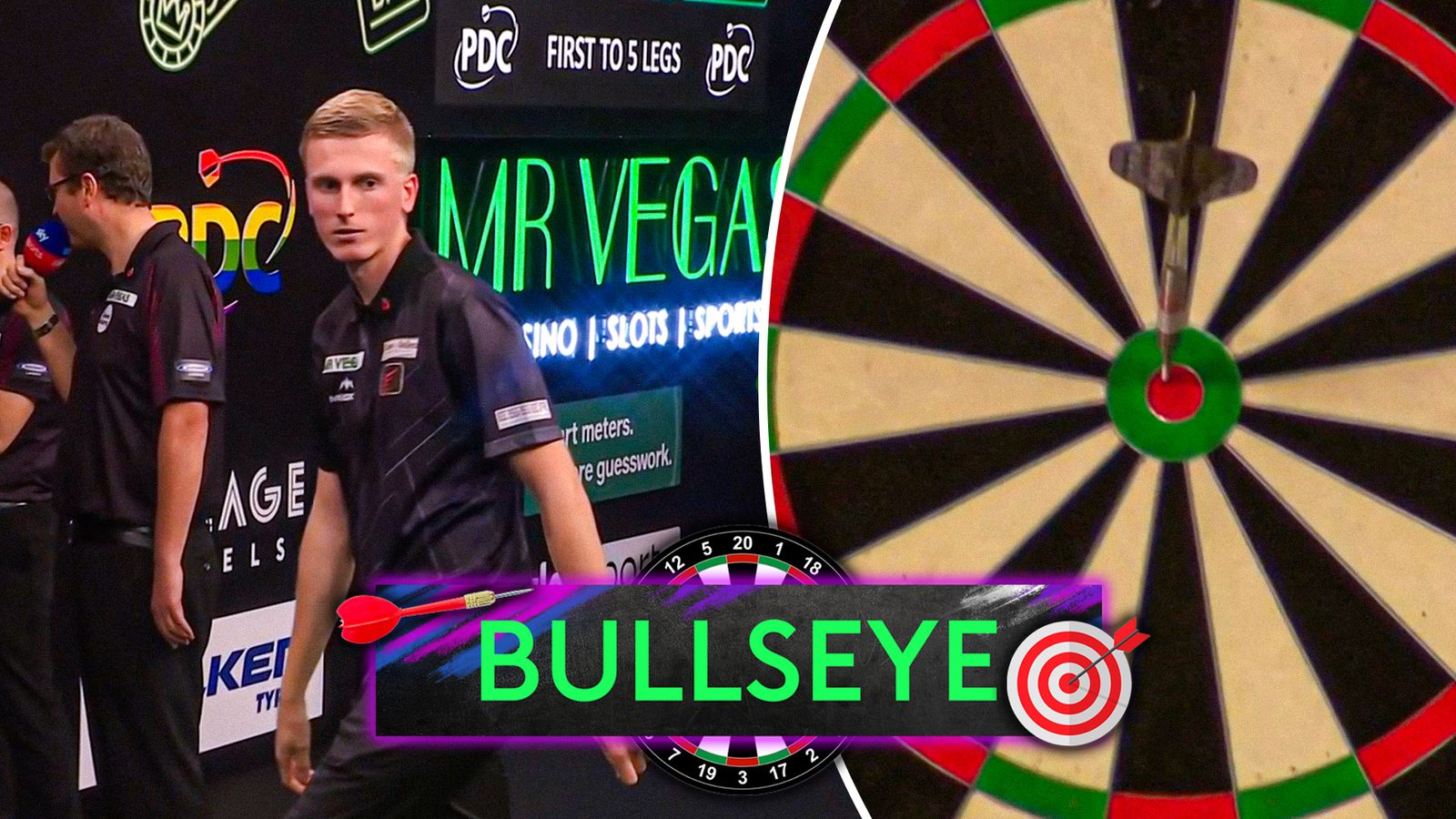 Grand Slam of Darts: Wessel Nijman hits a brilliant 130 on the bull as ...