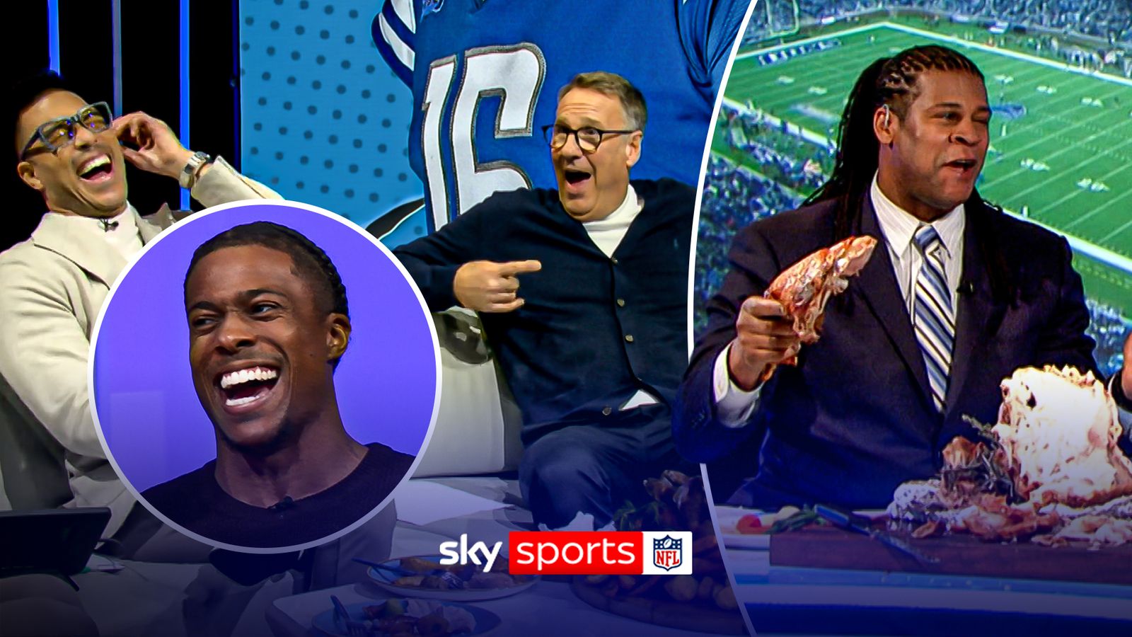 Carving the Thanksgiving Turkey - The best moments! | NFL News | Sky Sports
