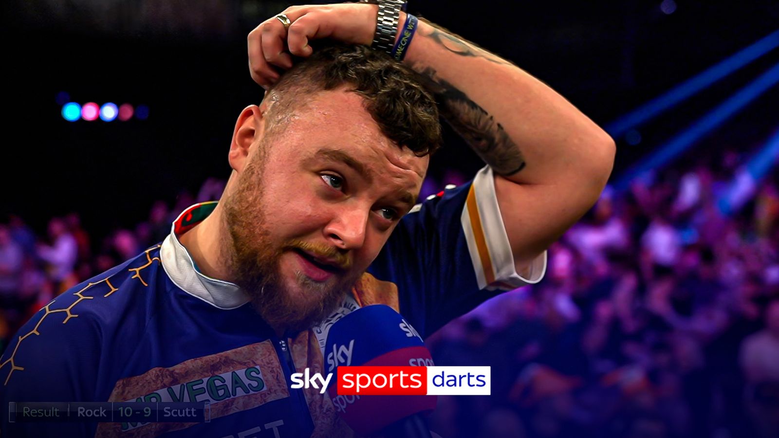 Grand Slam of Darts | Josh Rock 'relieved' after close win over Scutt ...