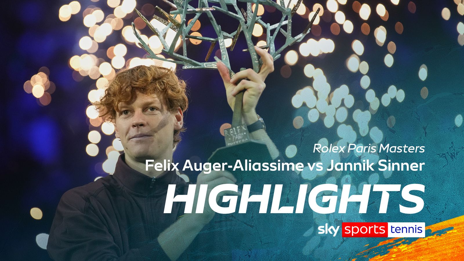 Felix Auger-Aliassime vs Jannik Sinner | Paris Masters highlights ...