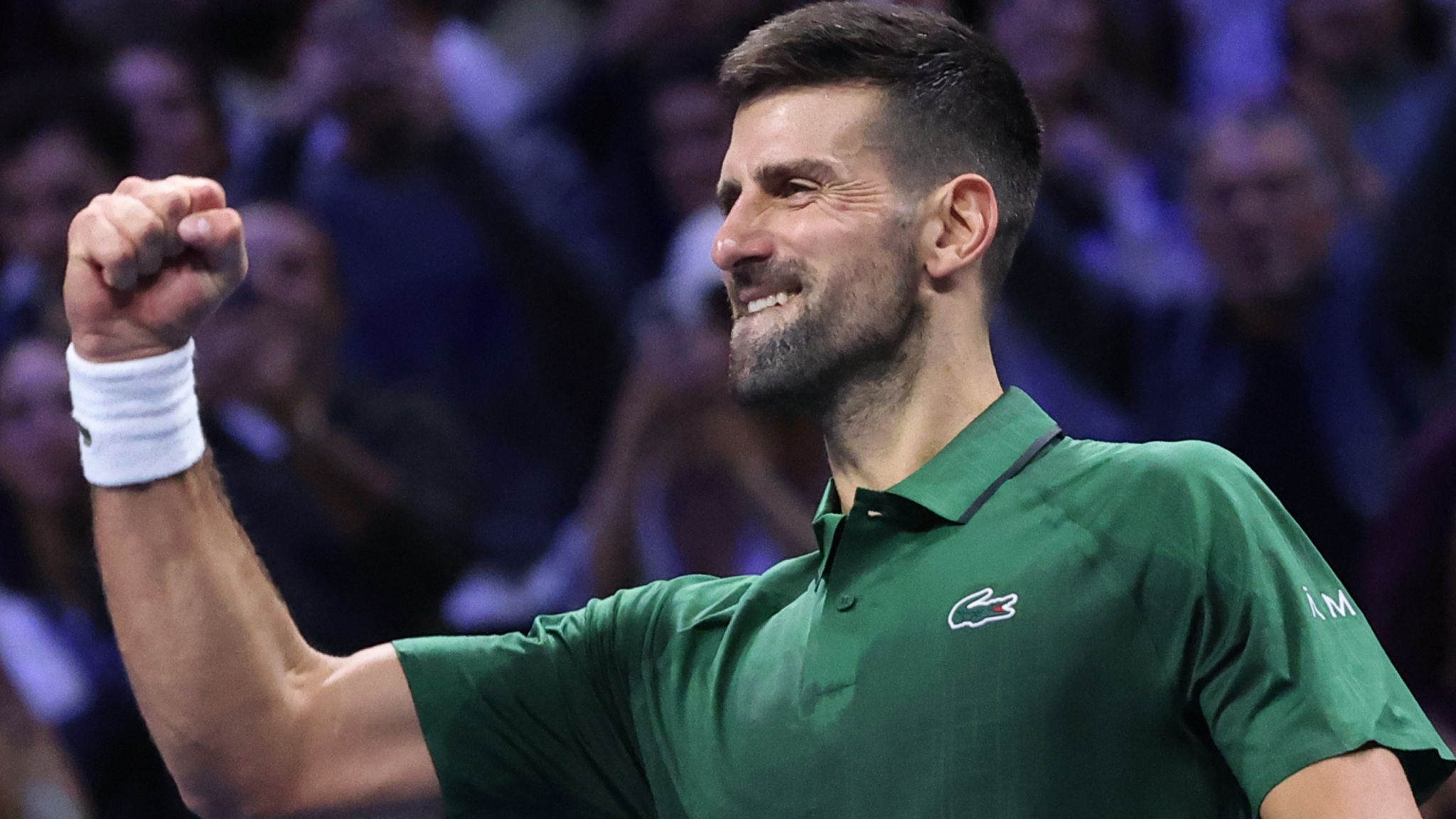 Novak Djokovic claims 200th indoor win to reach semi-finals in Athens ...