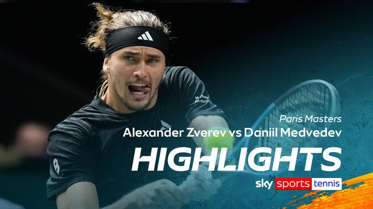 Alexander Zverev vs Jannik Sinner | Paris Masters highlights | Tennis ...