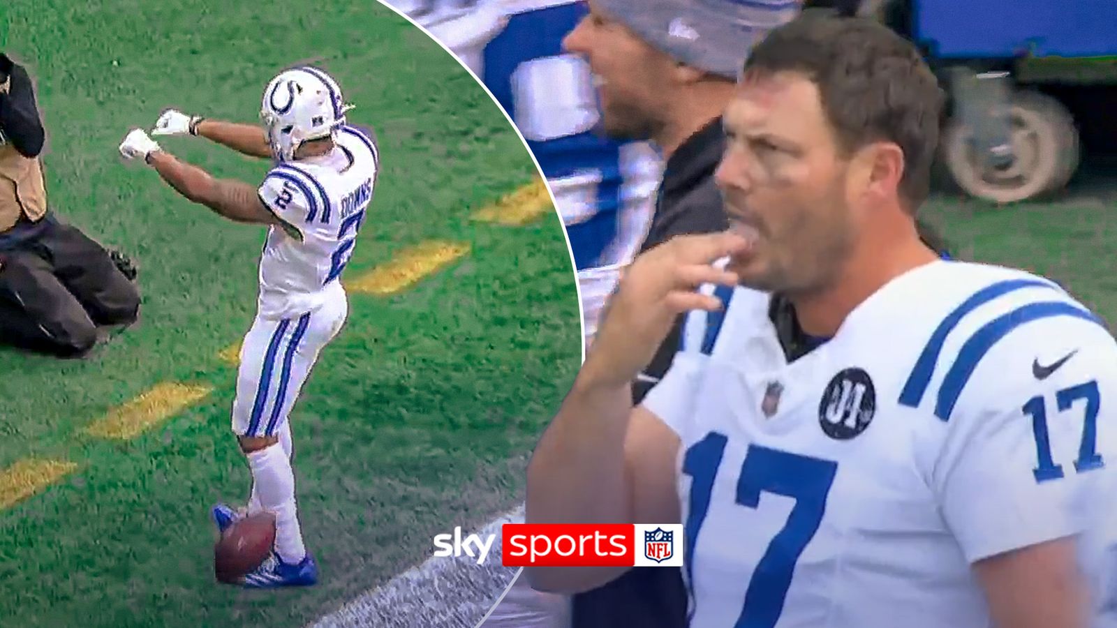 NFL: Philip Rivers makes first touchdown pass in five years for ...