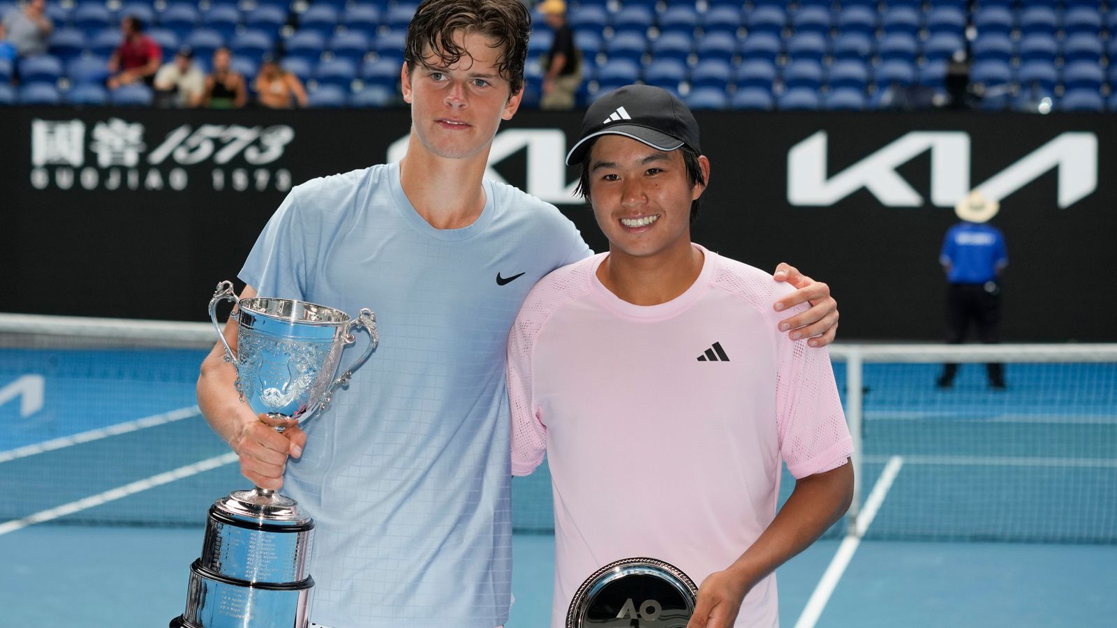Learner Tien defeats Alexander Blockx to win Next Gen ATP Finals title in Saudi Arabia | Tennis ...