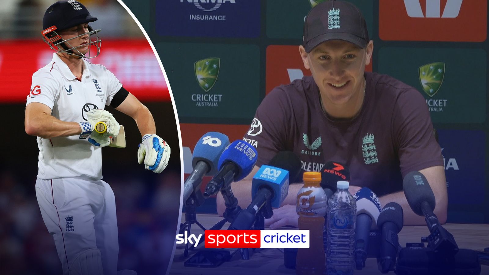 The Ashes 2025/26: Harry Brook admits to 'bad' errors in first two ...
