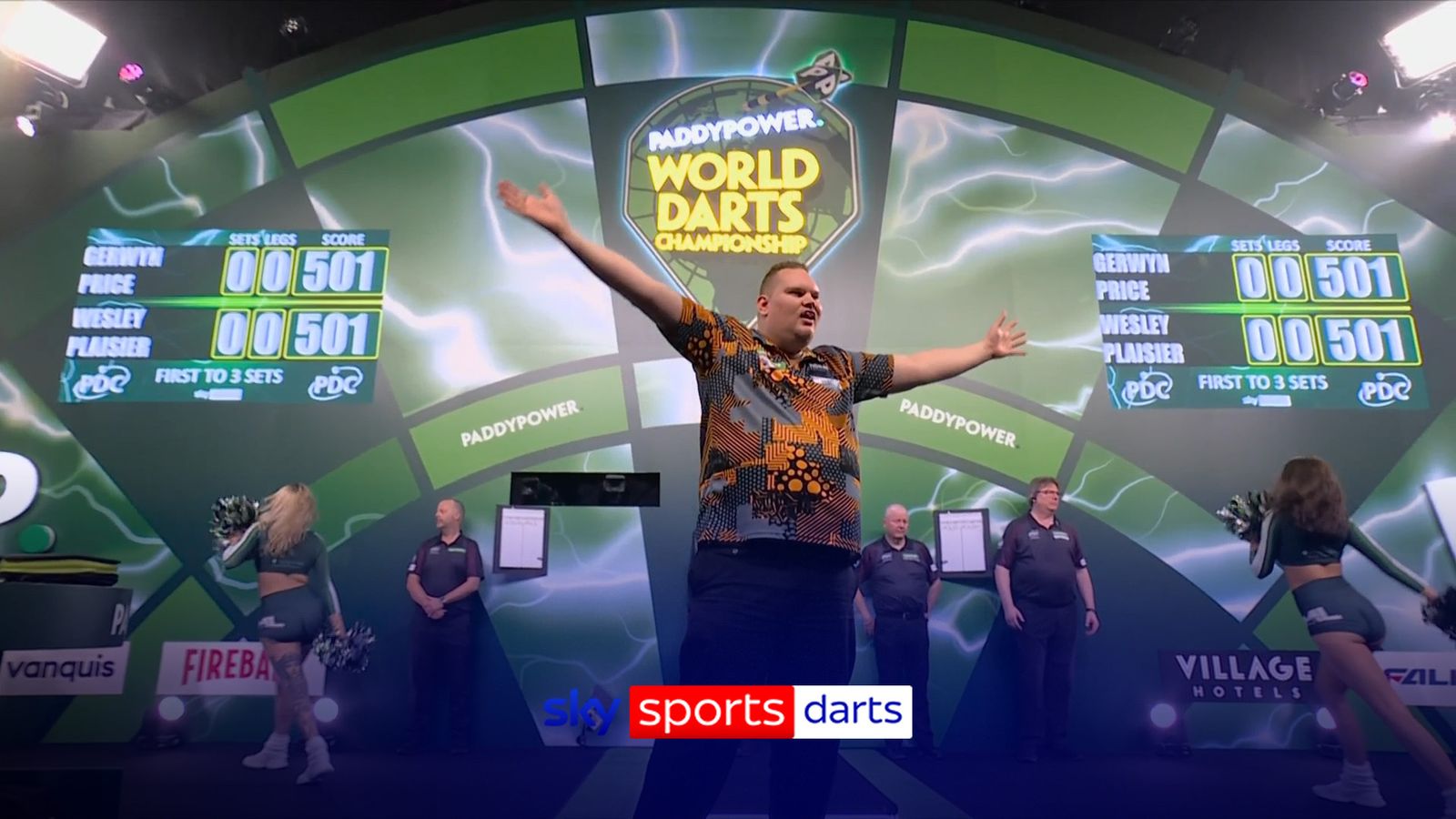 World Darts Championship: Wesley Plaisier gets Ally Pally rocking ...